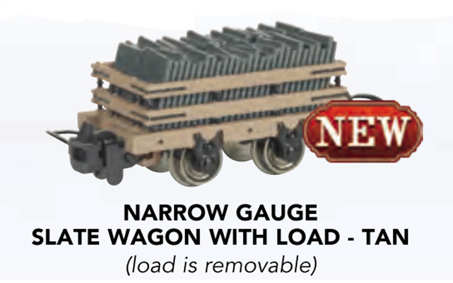 Narrow Gauge Slate Wagon with Load - Tan - Thomas & Friends - Bachmann ...