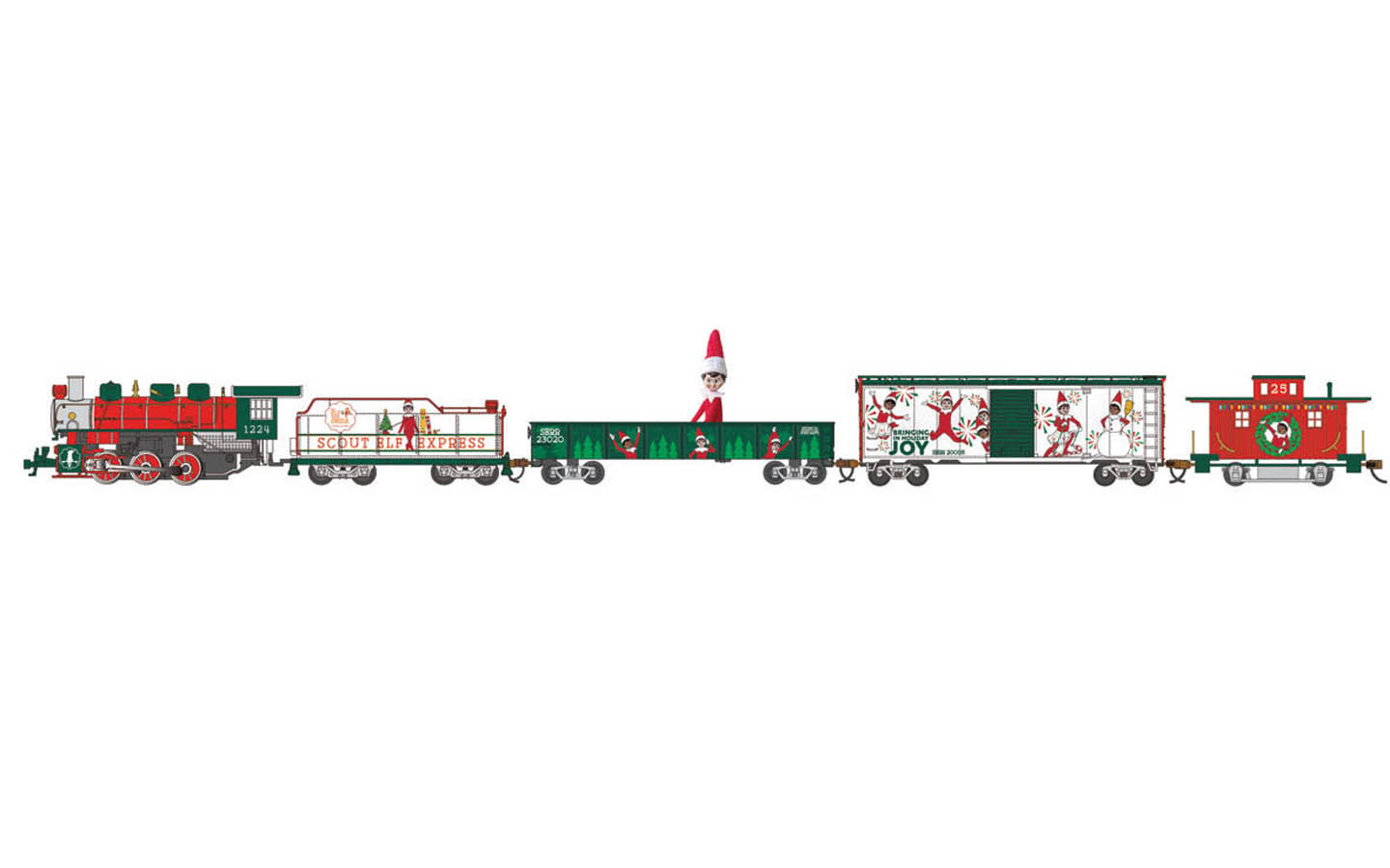 The Elf on The Shelf, Scout Elf Express - Bachmann Trains 00779 ...