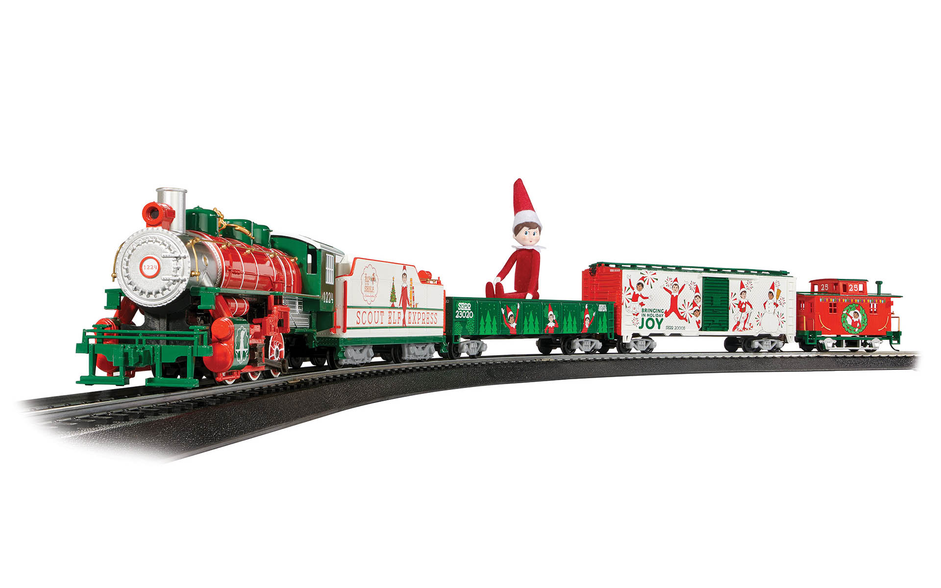 The Elf on The Shelf, Scout Elf Express - Bachmann Trains 00779 ...