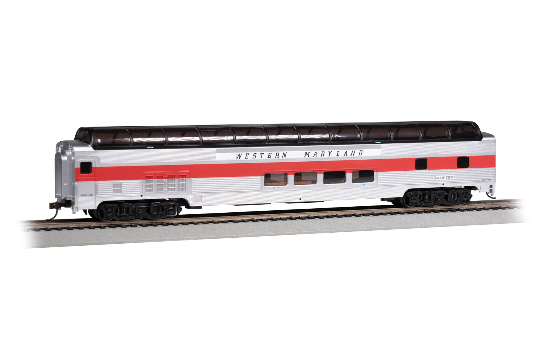 Western Maryland Scenic #1391 - Ocean View - 85' Full-Dome Passenger ...
