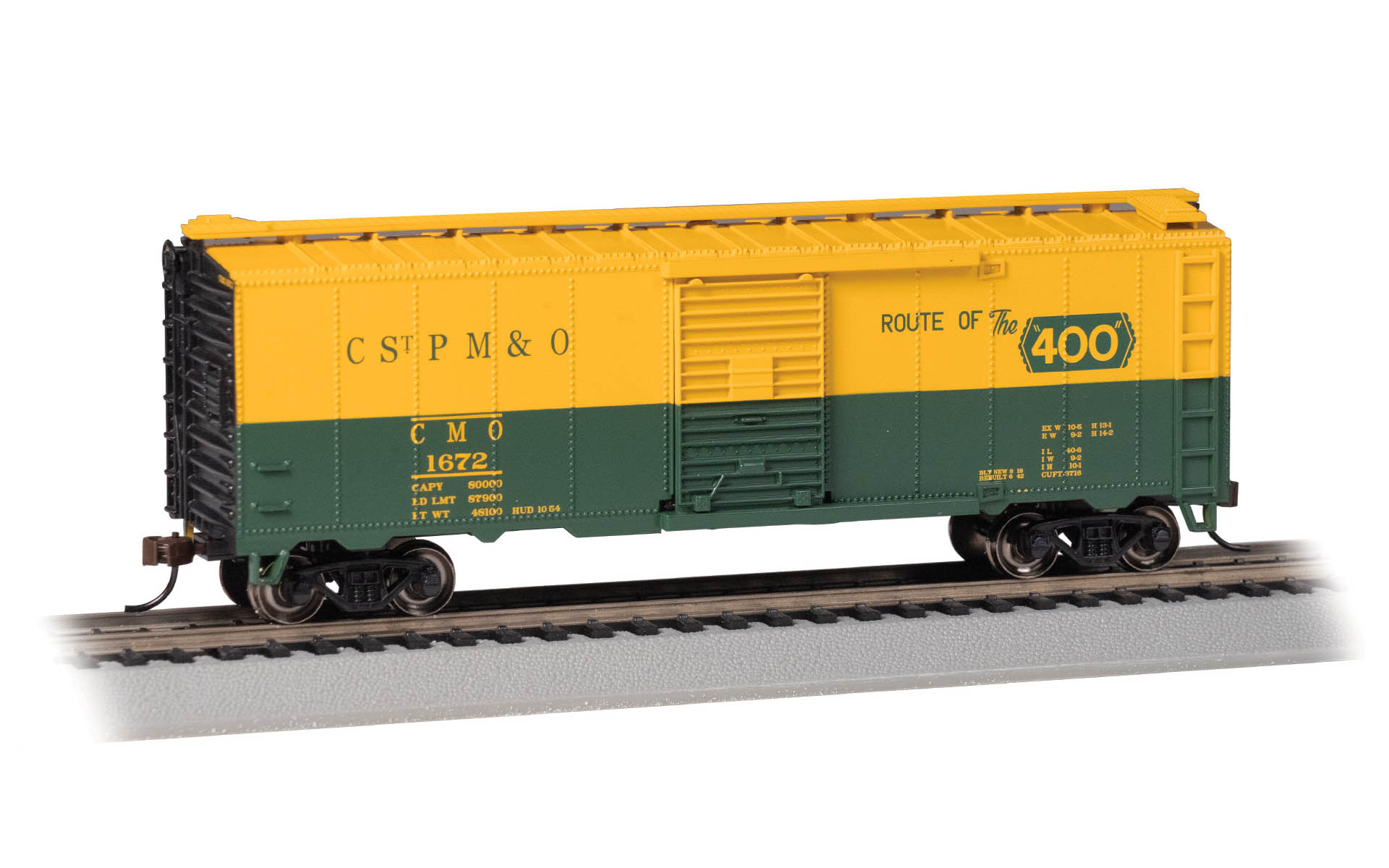 Omaha Road #1672 - 40' Boxcar - Bachmann Trains 16023 | kingshobby.com