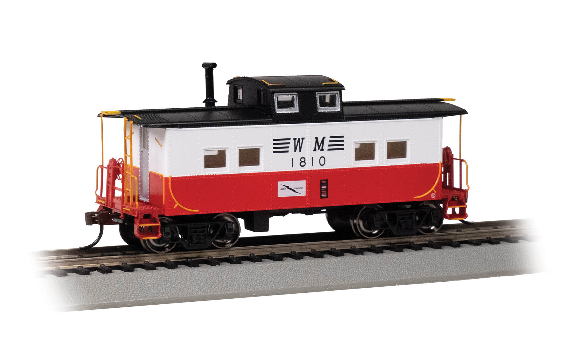 Western Maryland #1810 - Circus Scheme - Northeast Steel Caboose ...