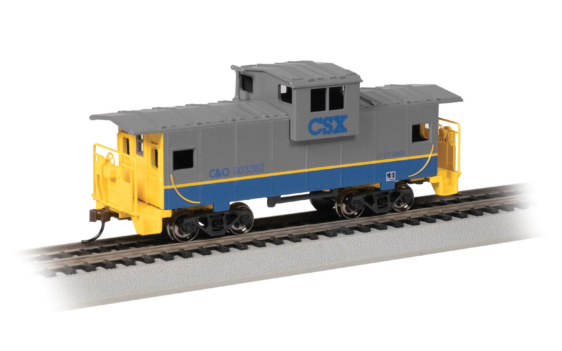 CSX #903282 - 36' Wide-Vision Caboose - Bachmann Trains 17722 ...