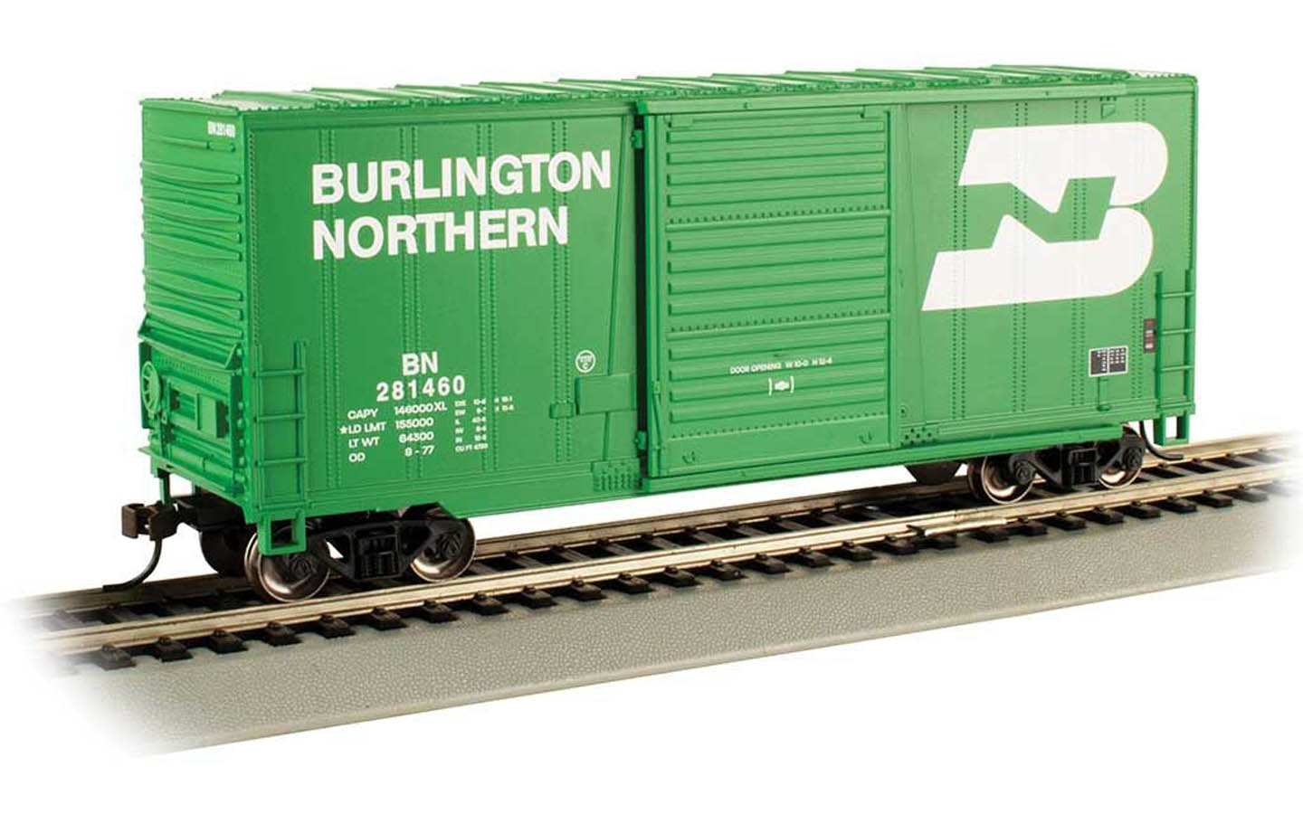 Burlington Northern - Hi-Cube Box Car - Bachmann Trains 18203 ...