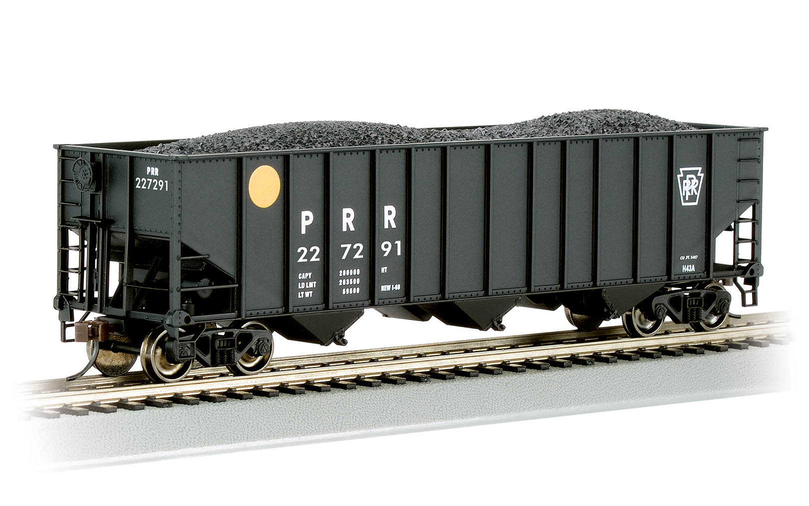 Pennsylvania #227291 - Yellow Ball - Bethlehem Steel 100-Ton Three Bay ...