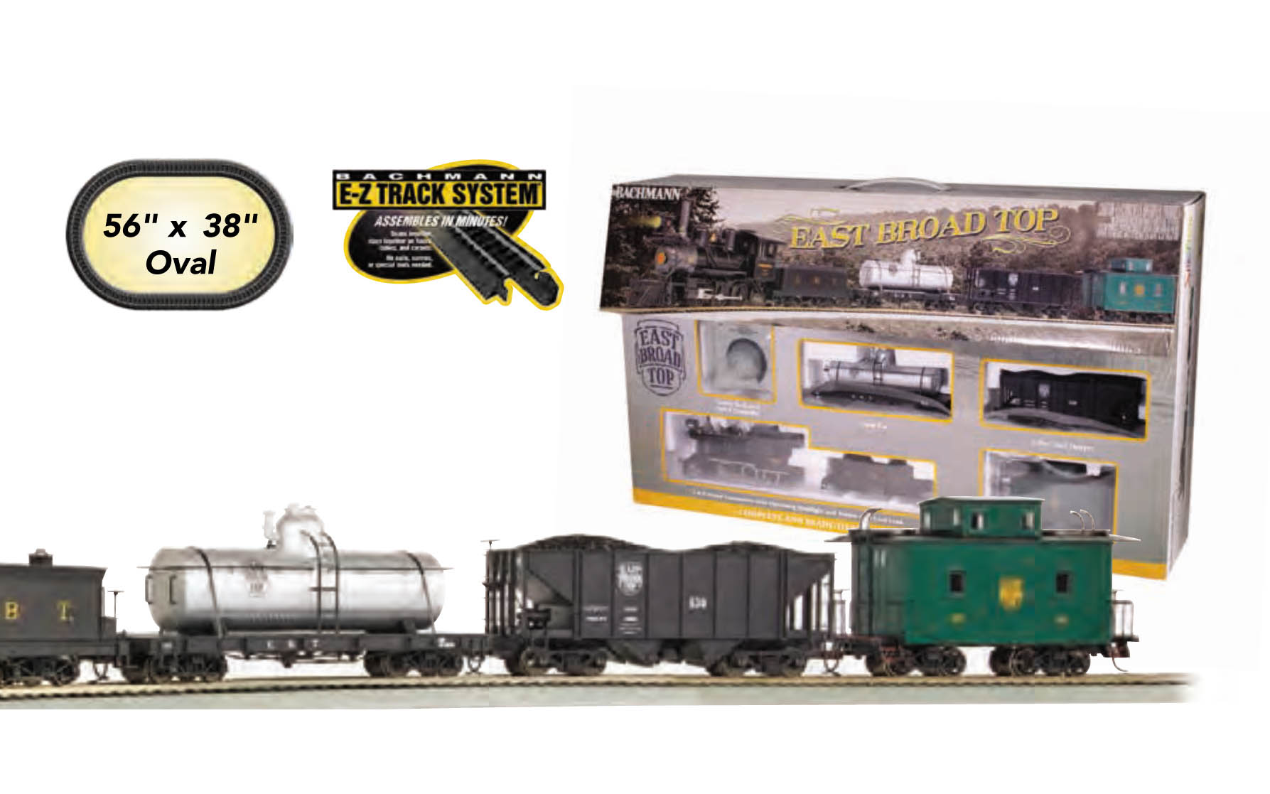 Spectrum Set EBT Freight - Bachmann Trains 25025 | kingshobby.com