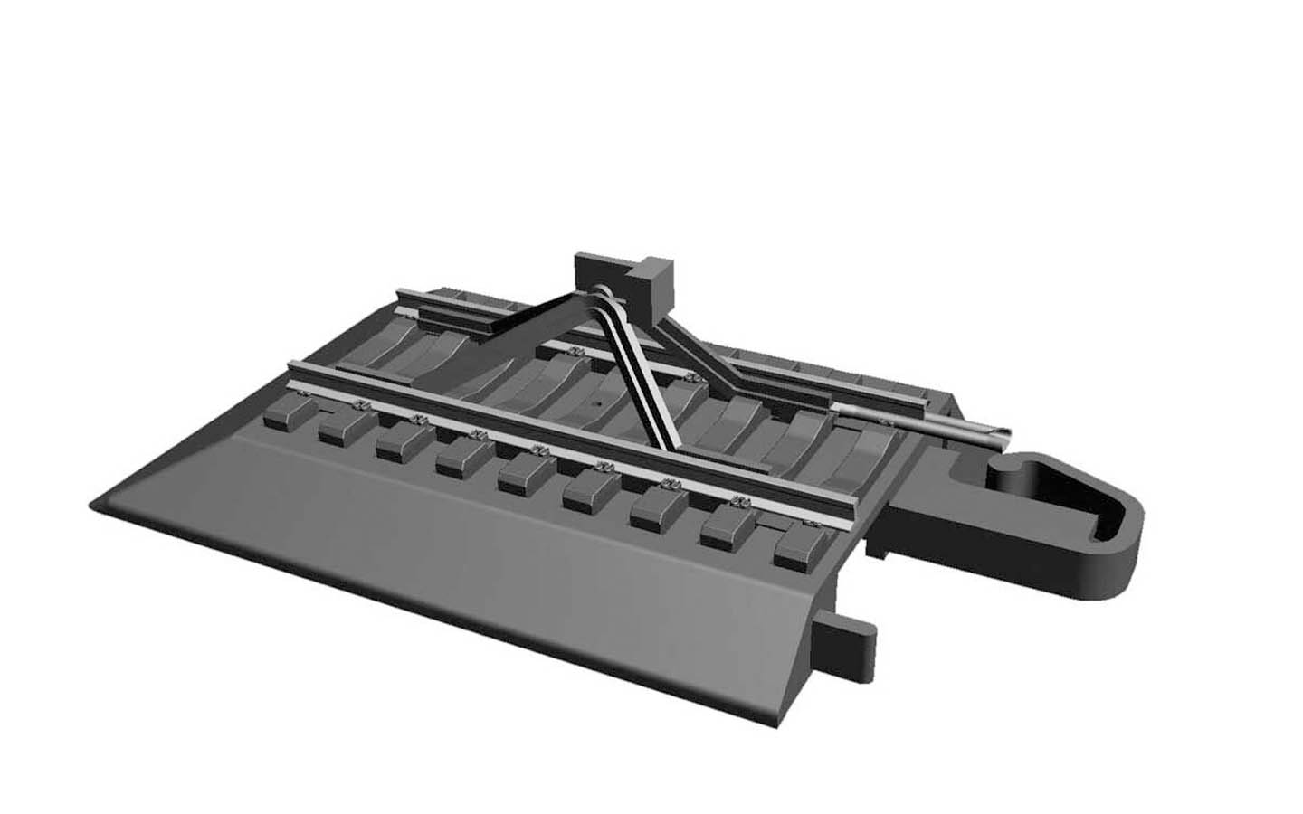Model Train Accessories Bachmann Trains E-Z Track Hayes Bumpers - 2 ...