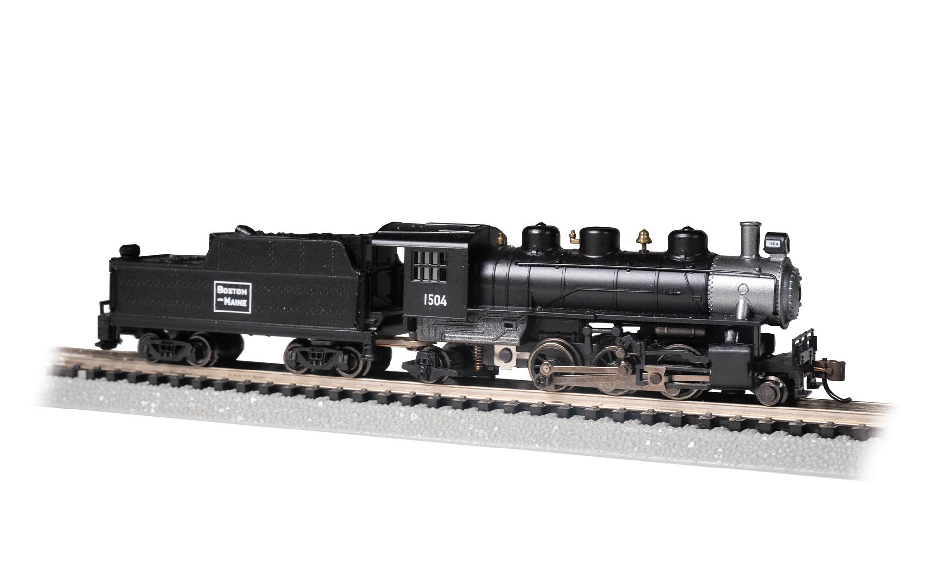 Boston & Maine #1504 - Prairie 2-6-2 & Tender - Bachmann Trains 51559 ...