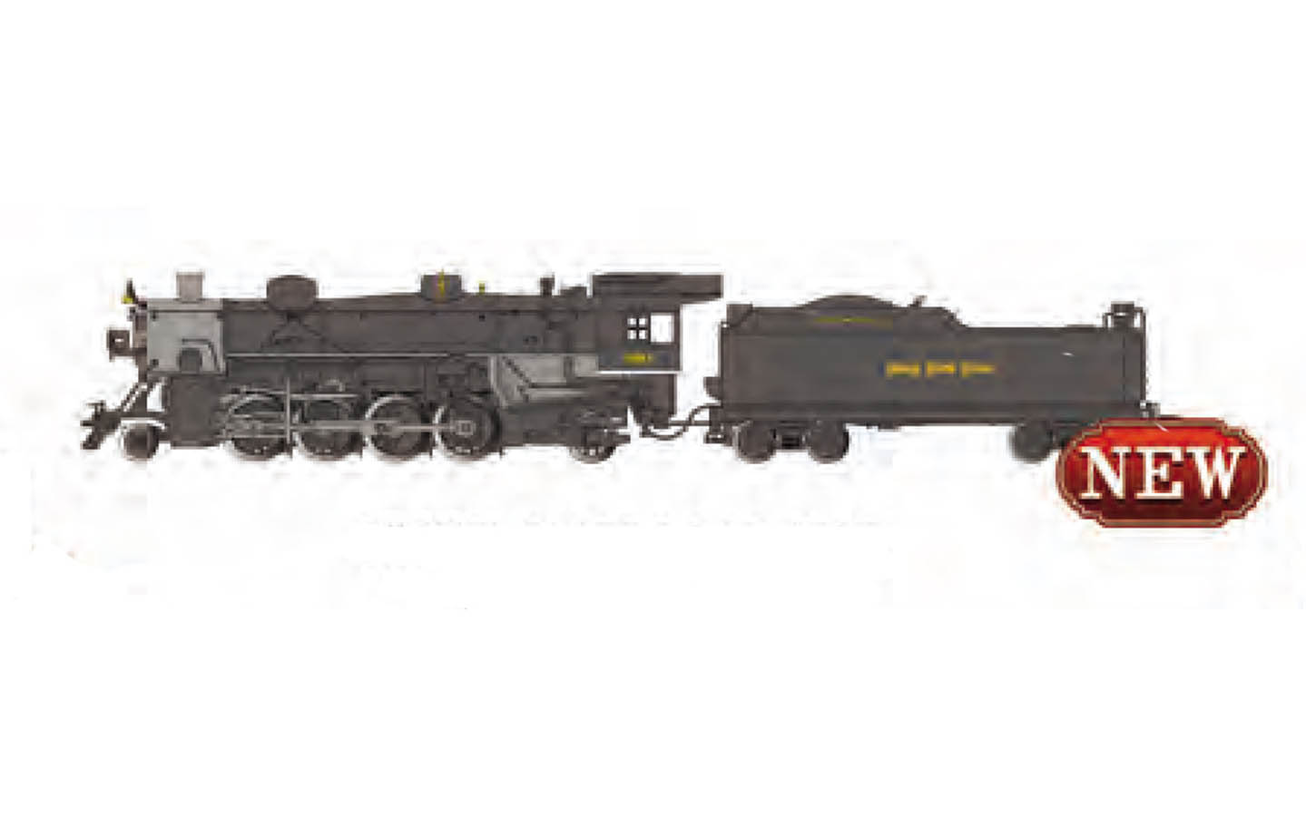 Nickel Plate Road #587 with Long Tender - USRA Light 2-8-2 Steam ...