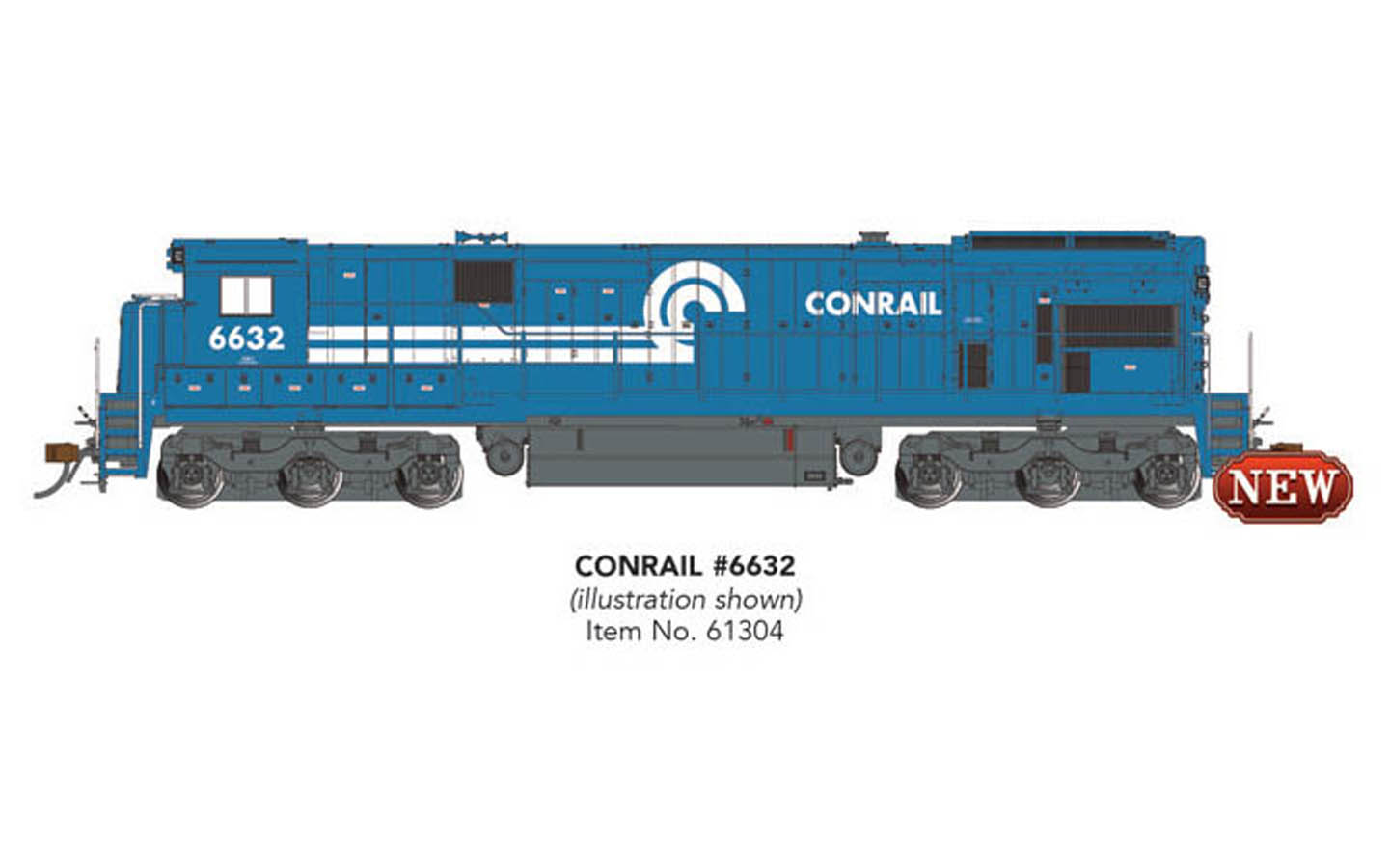 Conrail #6632, GE C36-7, Soundtraxx Tsunami2 DCC Equipped - Bachmann Trains 61304 | kingshobby.com