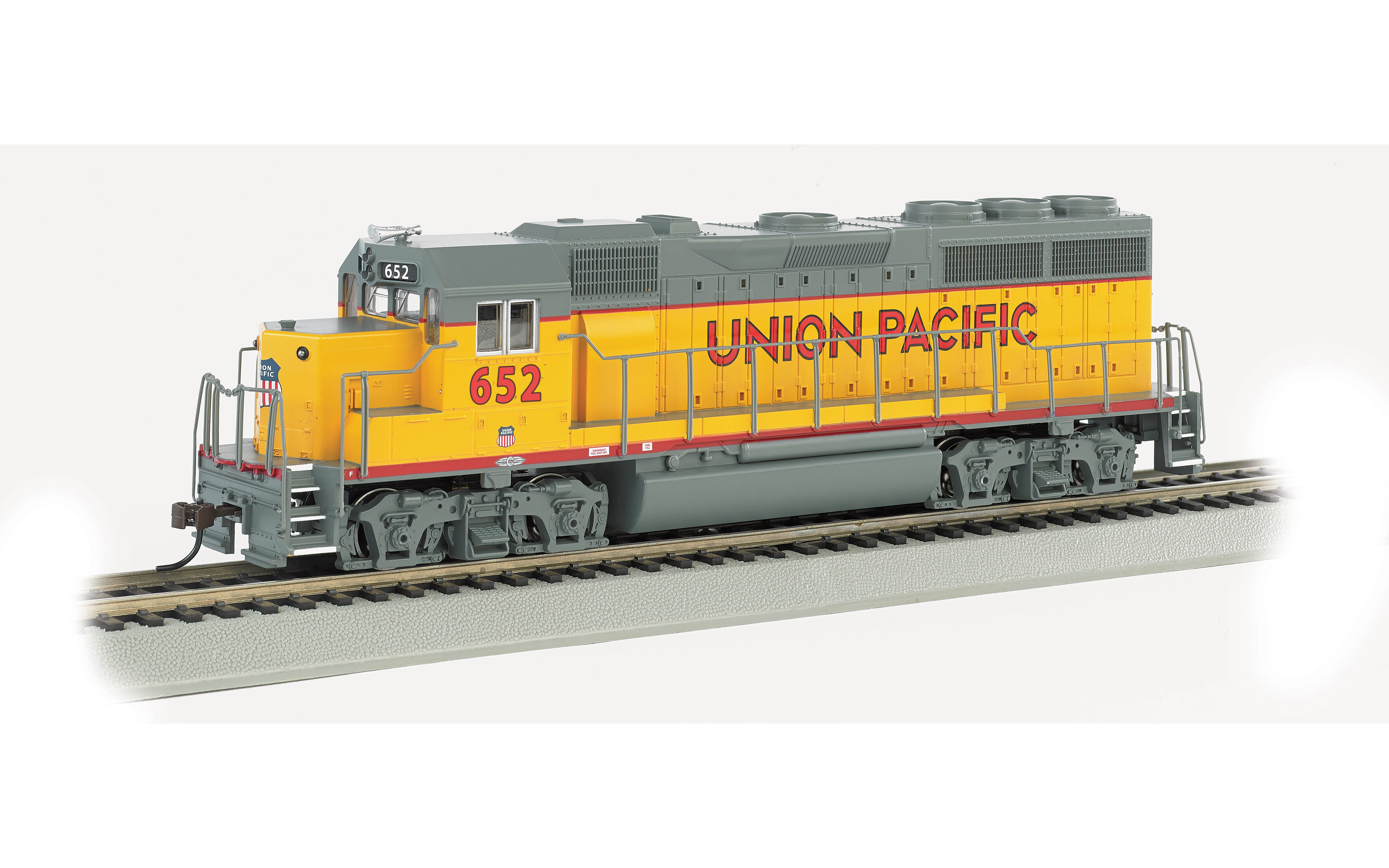 Union Pacific #652 - EMD GP40 with All-Wheel Drive (DCC Ready) - Bachmann Trains 63538 ...