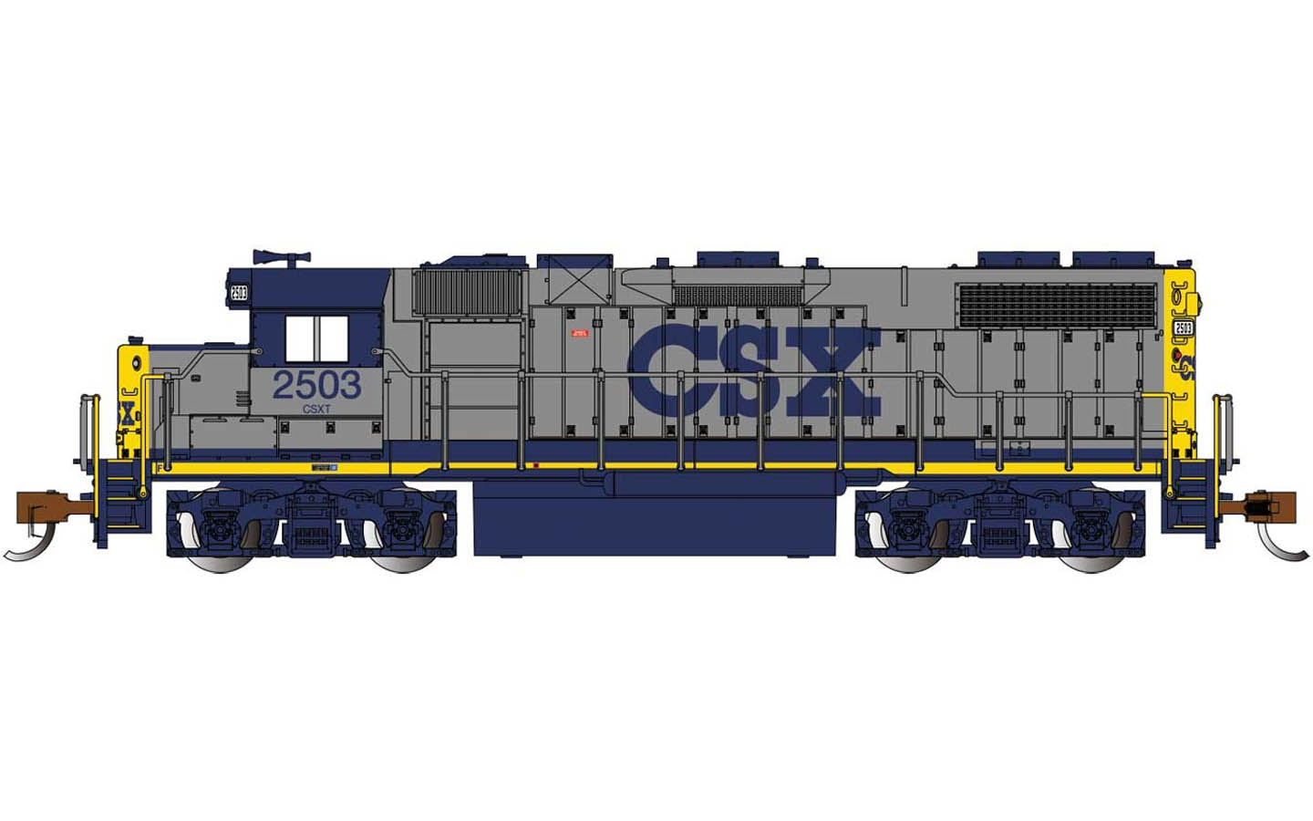 EMD GP38-2 - CSX 2503 - Bachmann Trains 66852 | kingshobby.com