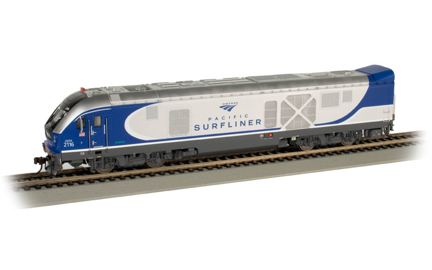 Siemens SC-44 Charger - Amtrak Pacific Surfliner #2116 - Bachmann Trains 67953 | kingshobby.com