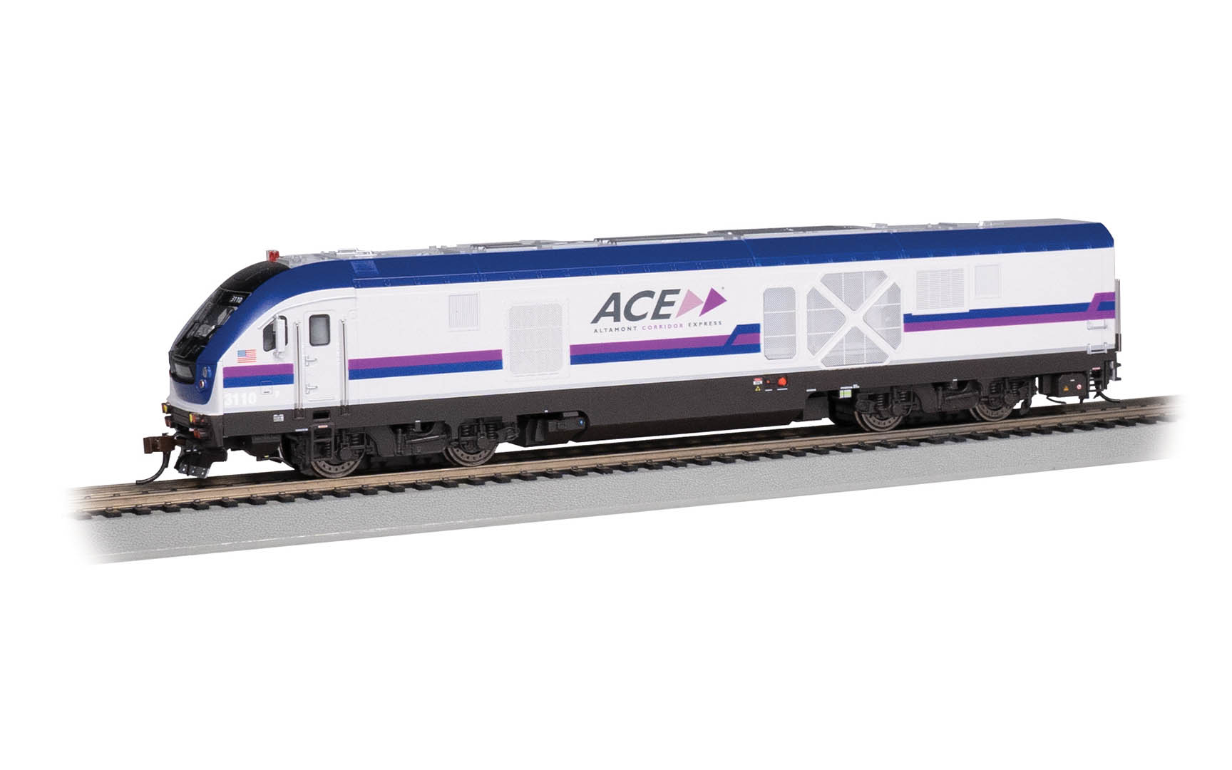 Altamont Corridor Express - ACE - #3111 - Siemens SC-44 Charger - Bachmann Trains 67955 ...