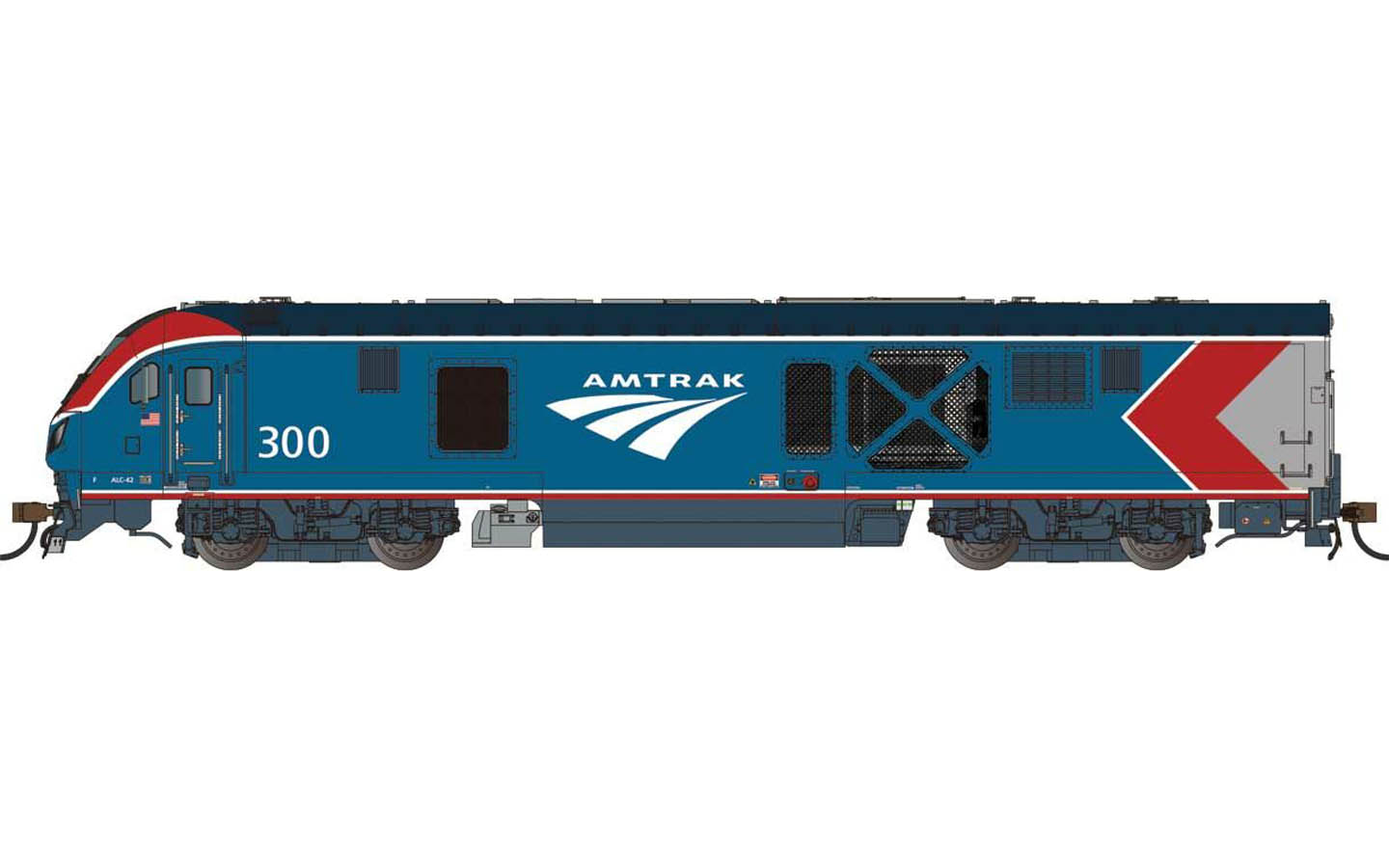 Siemens ALC-42 Diesel Locomotive - Amtrak #300 Phase VI - Bachmann ...