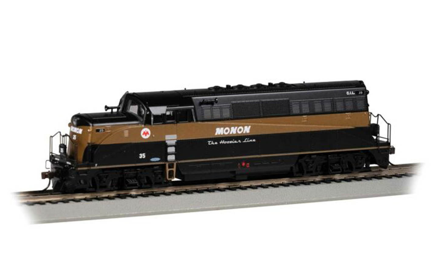 EMD BL2 Diesel Locomotive - Monon #35 - Bachmann Trains 69202 ...