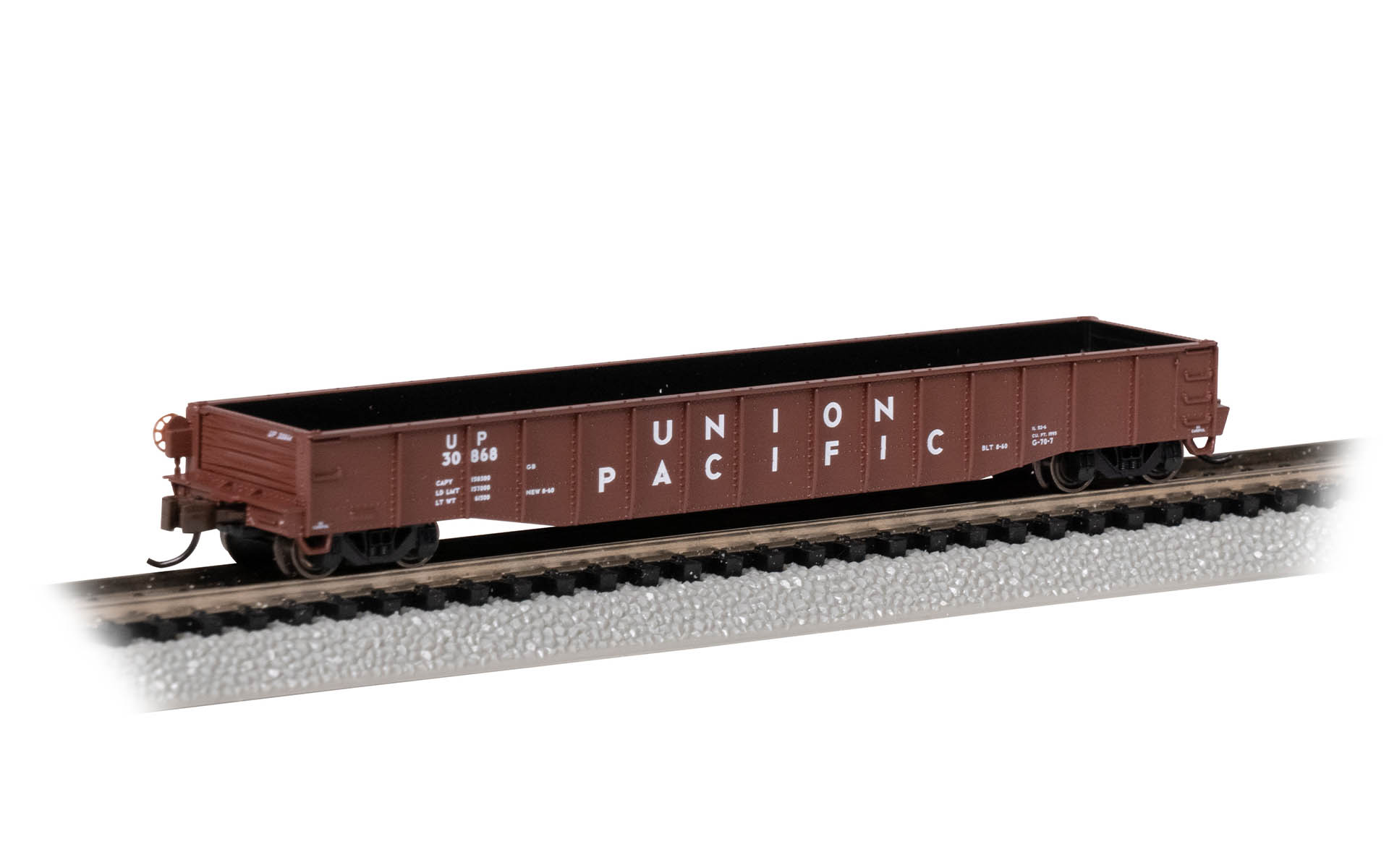 52'6" Drop-end Gondola - Union Pacific #30868 - Bachmann Trains 73973 ...