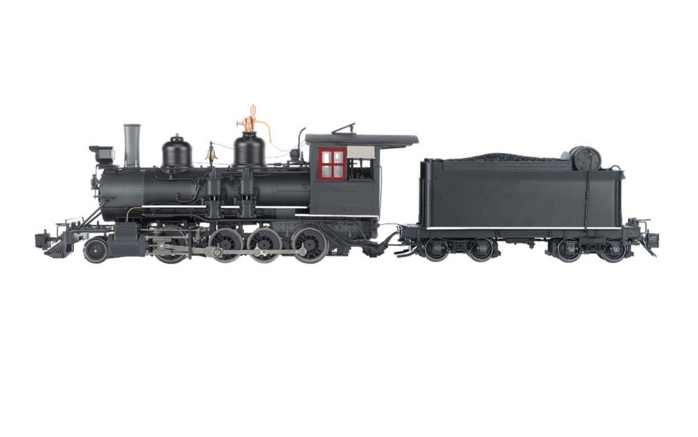 Class C-16 2-8-0 w/Long Tender - Painted and Unlettered - Bachmann ...