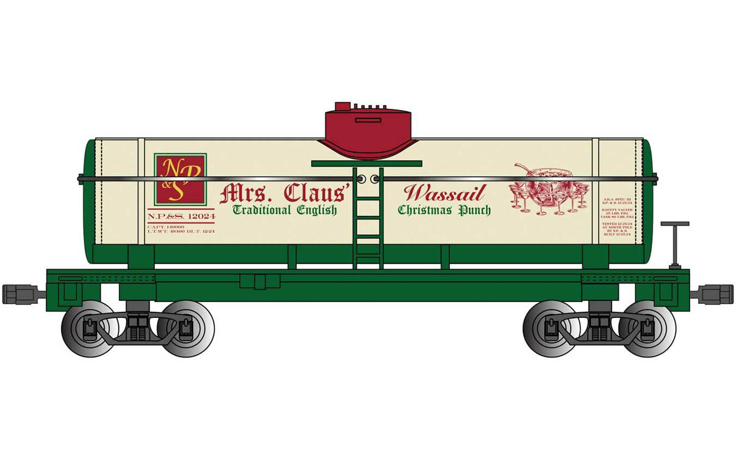 Christmas North Pole & Southern #12024, Mrs. Claus' Christmas Punch ...