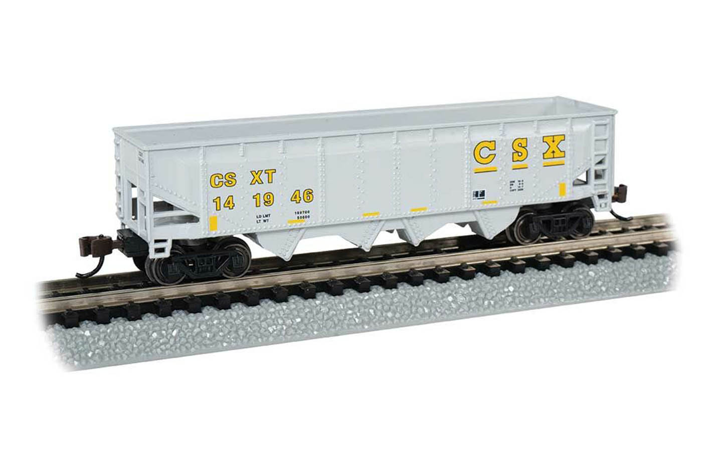 40' Quad Hopper - CSX #141946 - Bachmann Trains 73351 | kingshobby.com