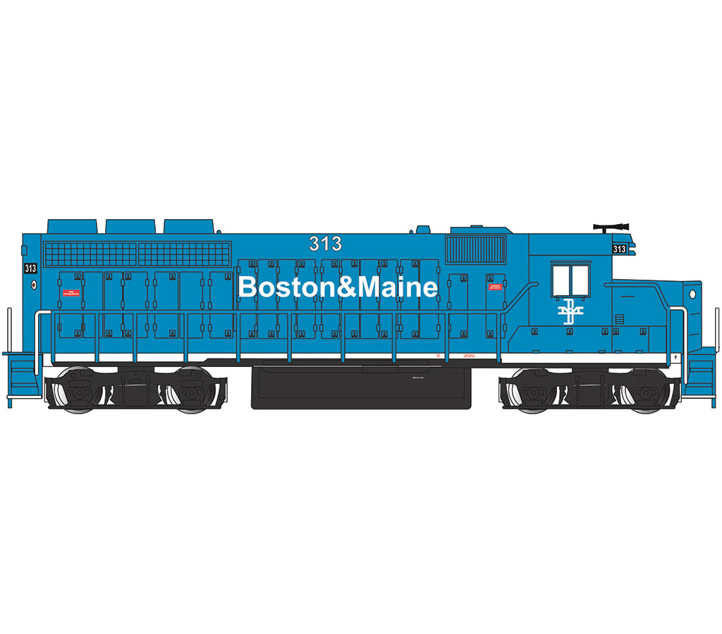 Boston and Maine No 313 - GP40 - Bachmann Trains 63564 | kingshobby.com