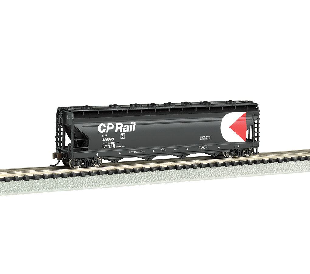 CP Rail - ACF 56 ft 4-Bay Center Flow Hopper - Bachmann Trains 17555 ...