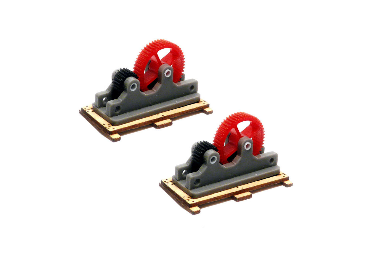 Machinery Parts - Kit - 2 per pack - HO Scale - Bachmann Trains 39106 ...