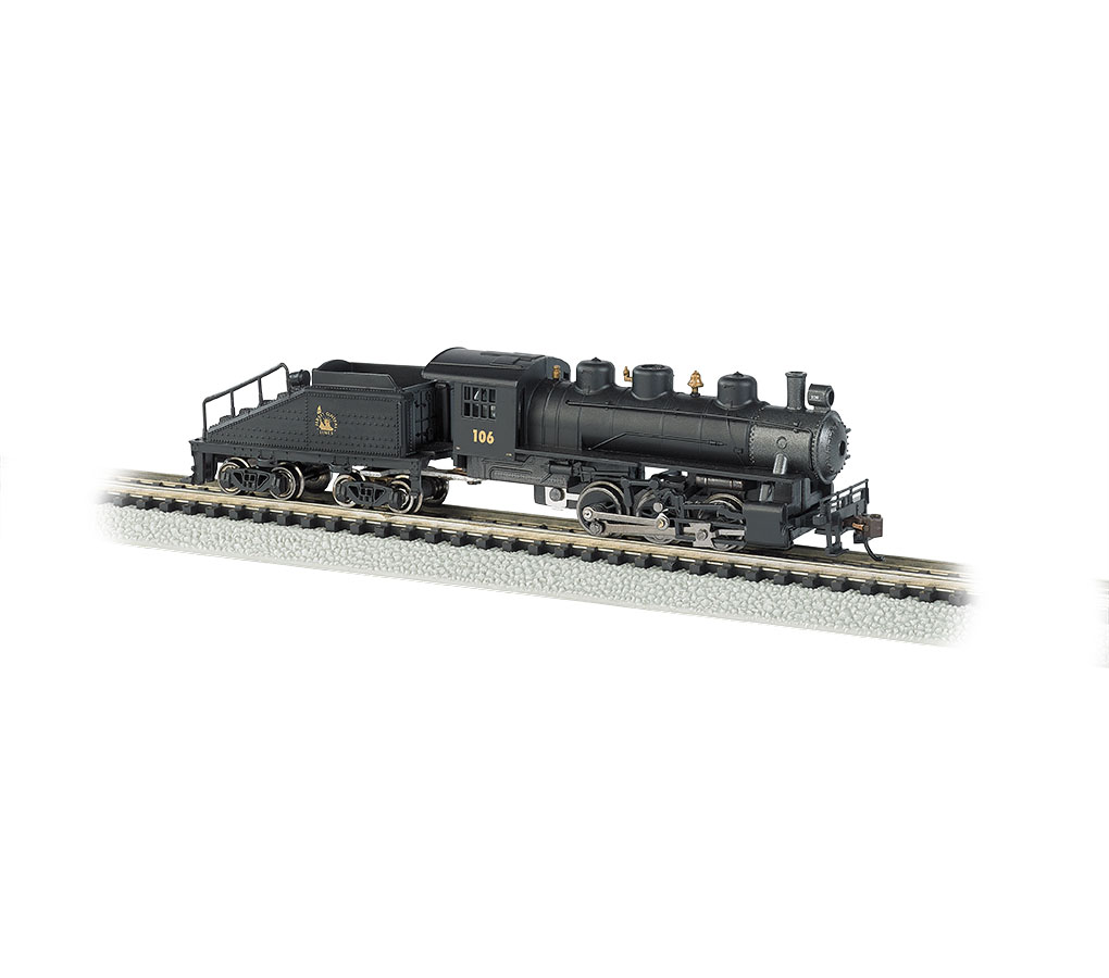 USRA 0-6-0 Switcher and Tender - New Jersey Central No 106 - Bachmann ...