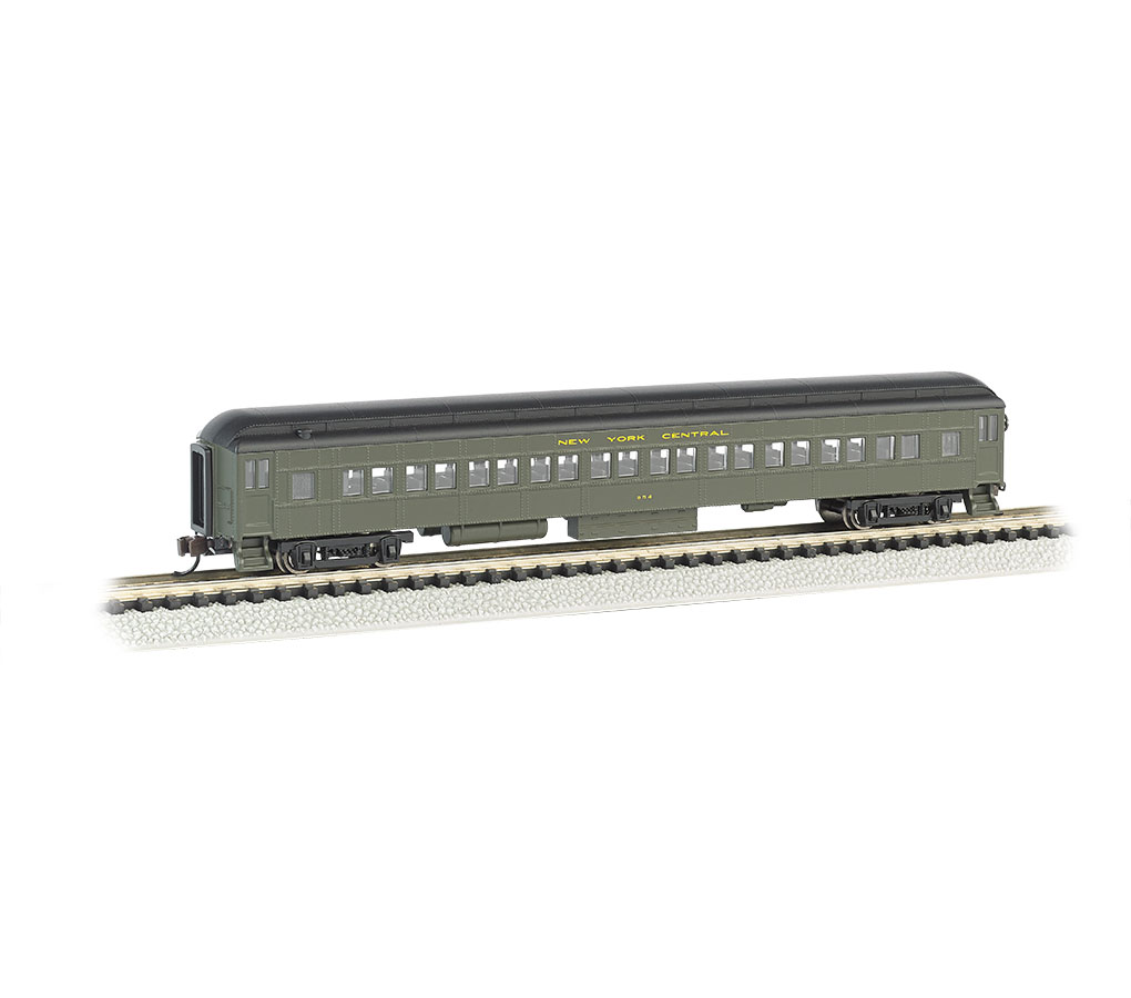 New York Central - 72 ft Heavyweight Coach with Lighted Interior ...