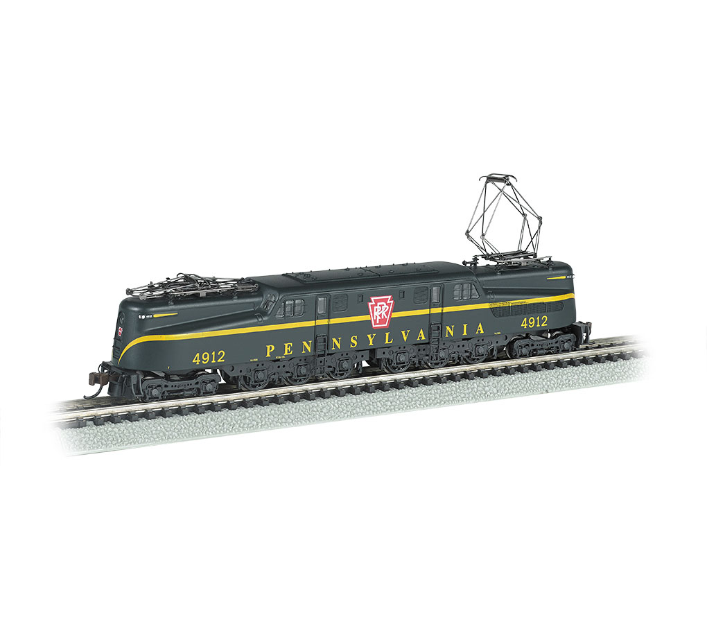 PRR GG-1 No 4912 - Brnswck Green Single Stripe DCC Ready - Bachmann ...