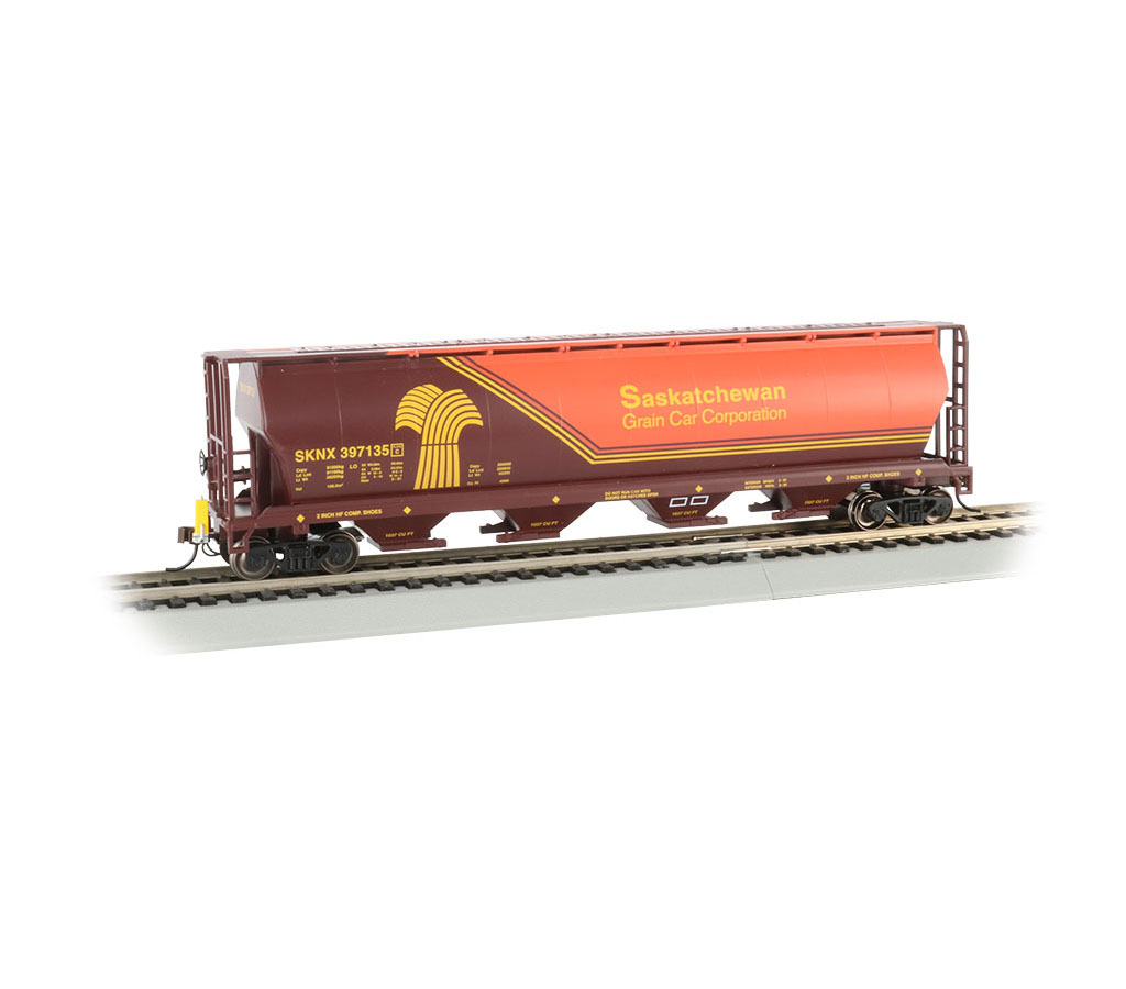 Saskatchewan - Cylindrical Grain Hopper with FRED - Bachmann Trains ...