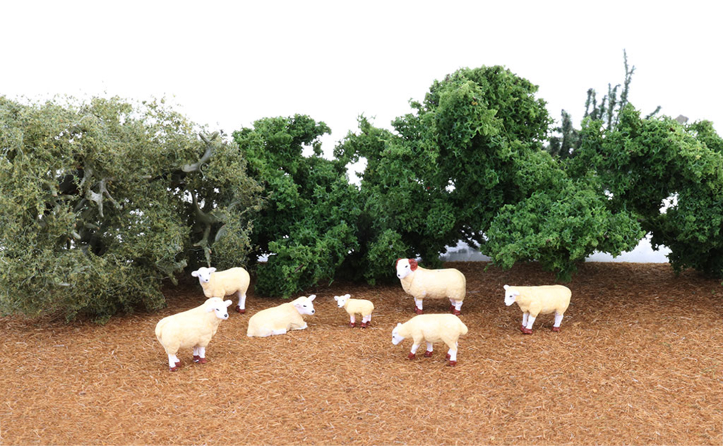 Sheep - O Scale - Bachmann Trains 33172 | kingshobby.com