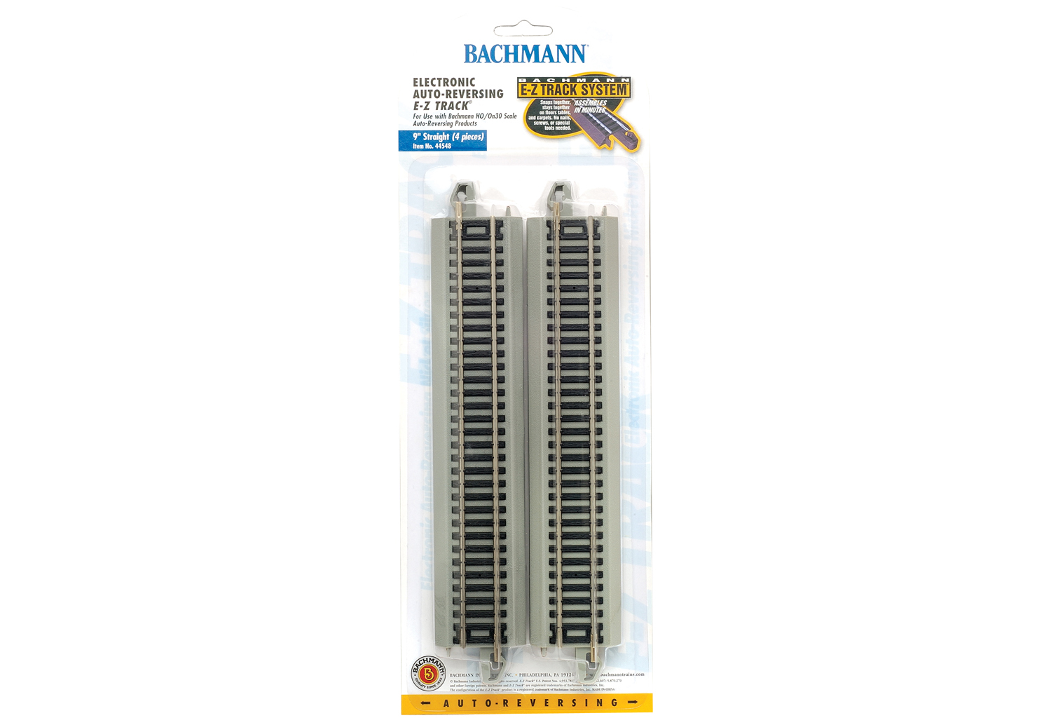 Track - Straight Electronic Auto-Reversing - 9 inch - Bachmann Trains ...