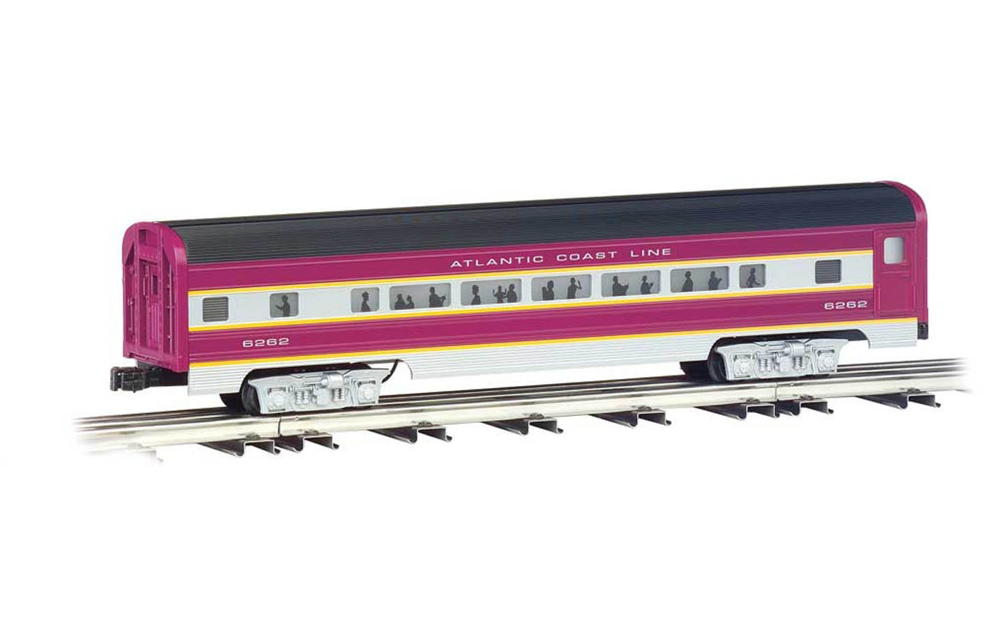 Aluminum Streamliner 4-Car Passenger Set (60') - Atlantic Coast Line ...