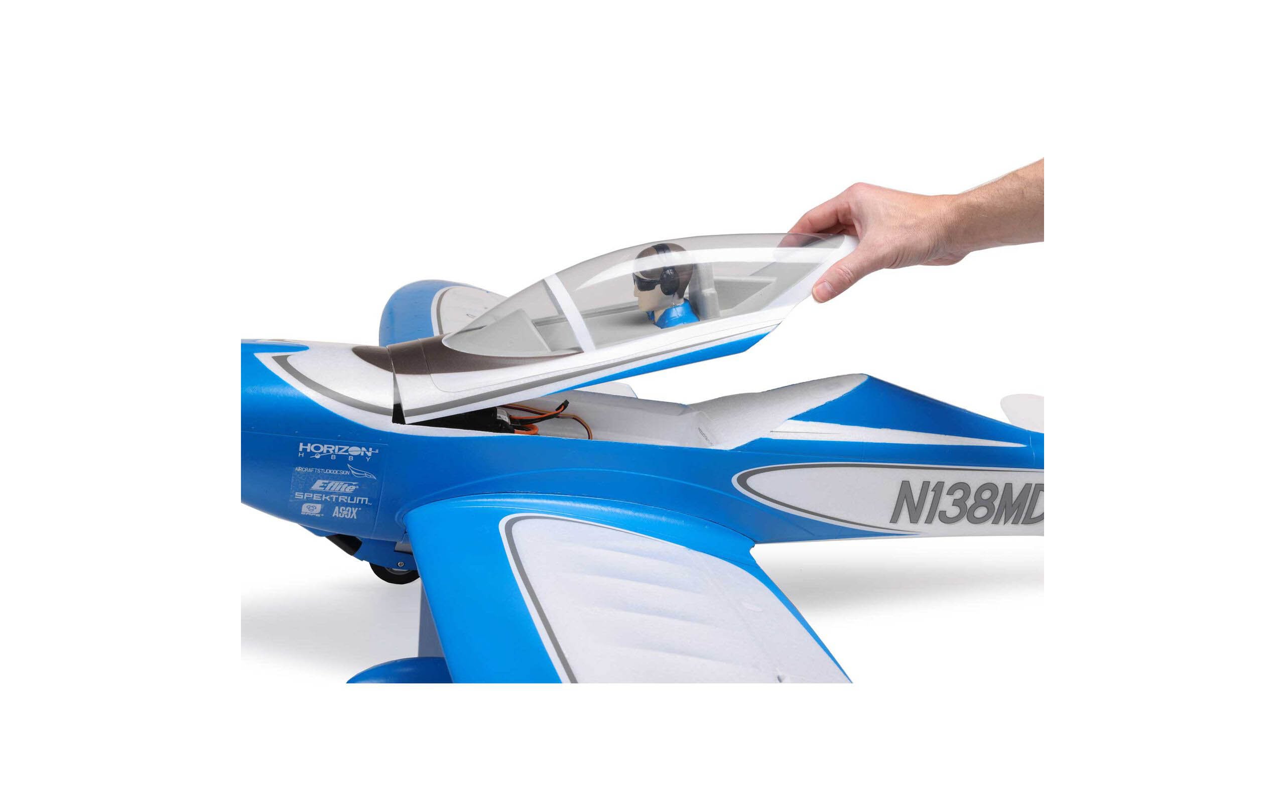 Commander mPd 1.4m BNF Basic with AS3X & SAFE Select - E-flite EFL14850 ...