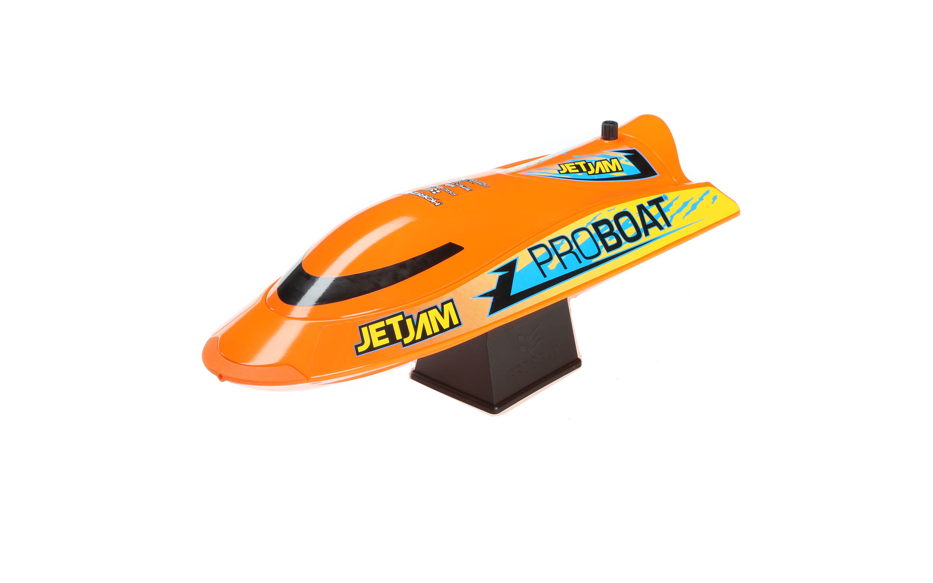 Jet Jam 12" Self-Righting Pool Racer Brushed RTR Orange - Pro Boat ...