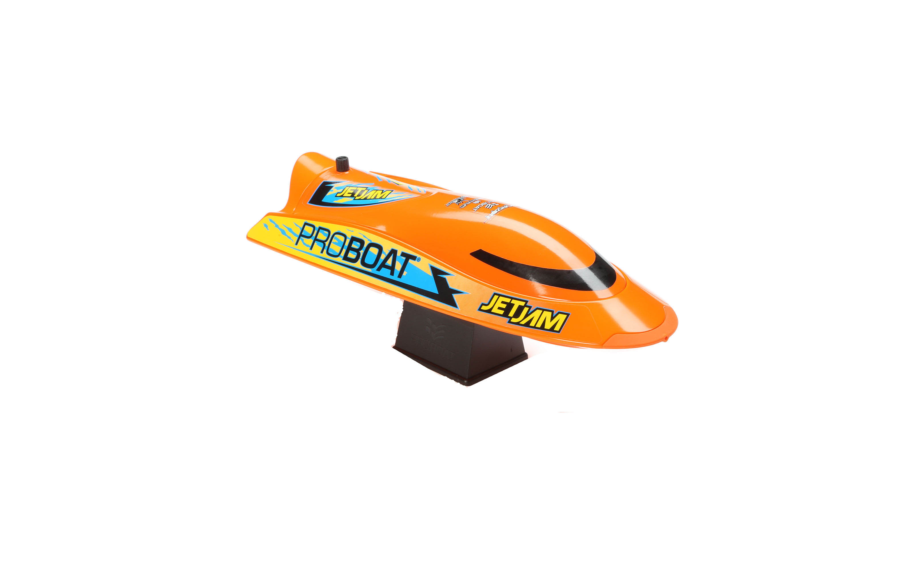 Jet Jam 12" Self-Righting Pool Racer Brushed RTR Orange - Pro Boat ...