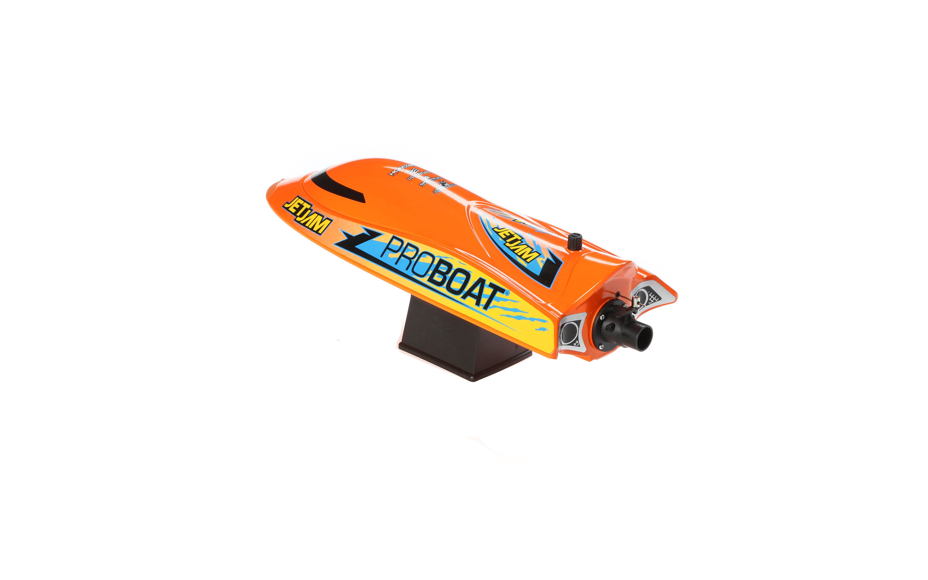Jet Jam 12" Self-Righting Pool Racer Brushed RTR Orange - Pro Boat ...