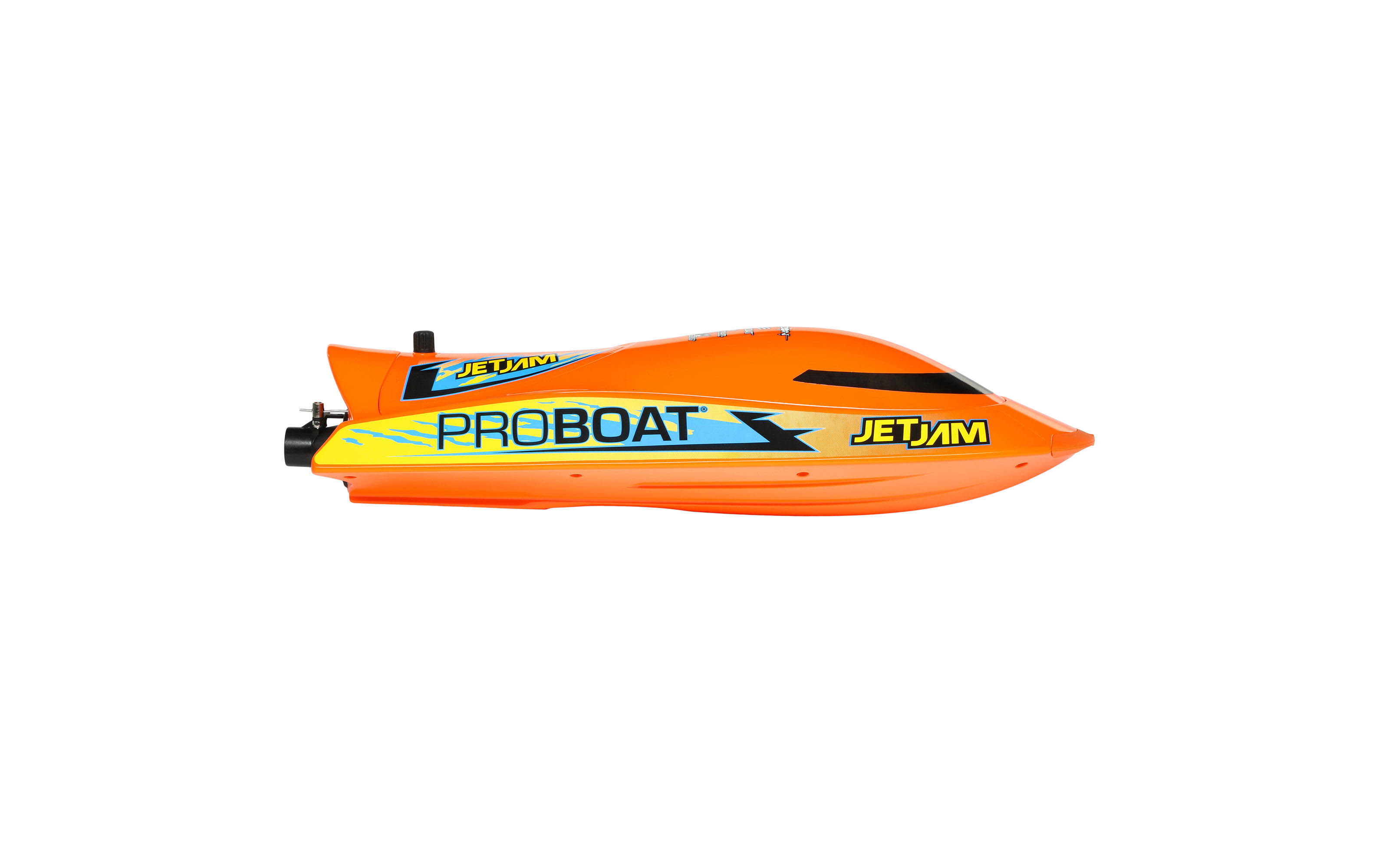 Jet Jam 12" Self-Righting Pool Racer Brushed RTR Orange - Pro Boat ...