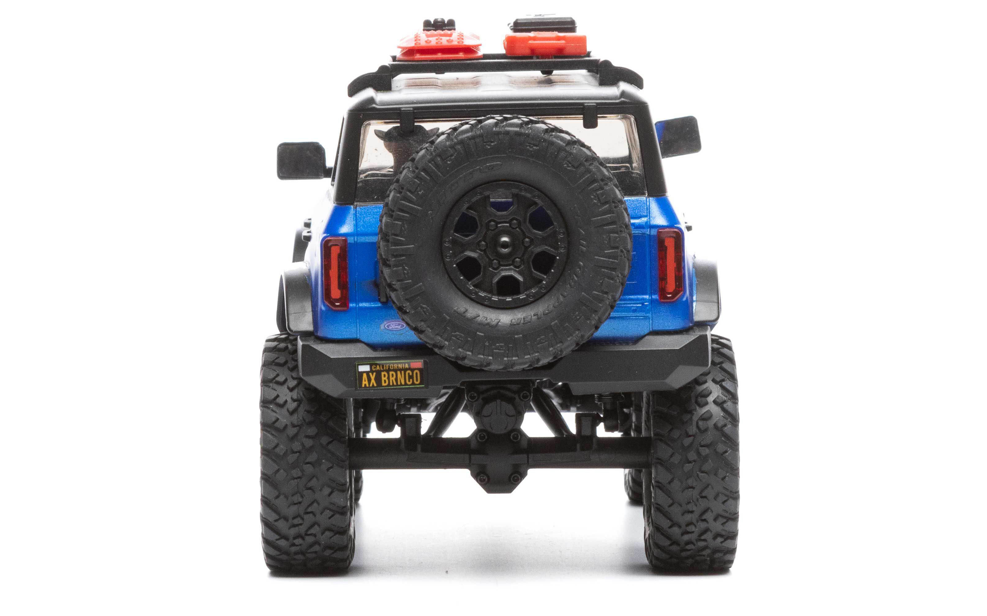 SCX24 2021 Ford Bronco 4WD Truck Brushed RTR, Blue - Axial AXI00006T3 ...