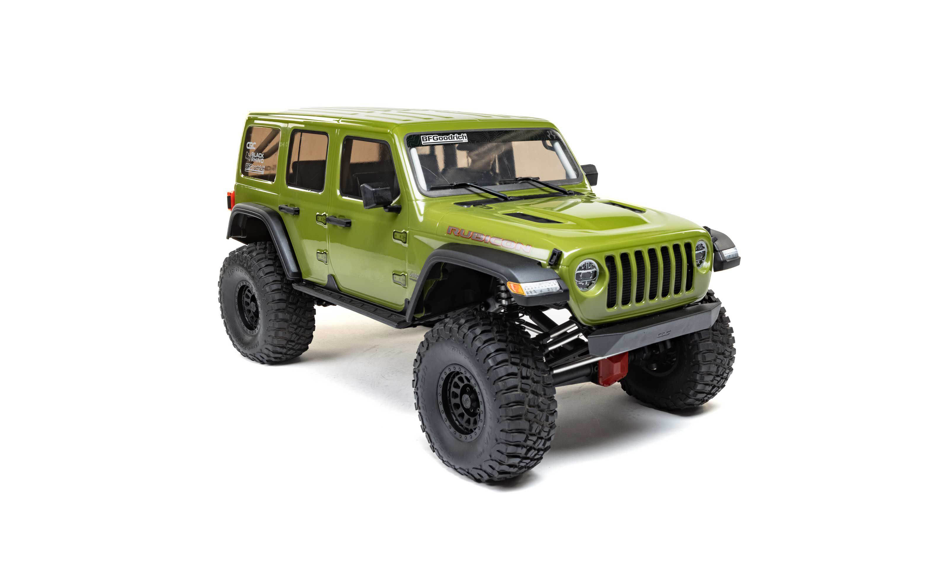 SCX6 Jeep JLU Wrangler 4X4 RTR Rock Crawler, Green - Axial AXI05000T1 | kingshobby.com