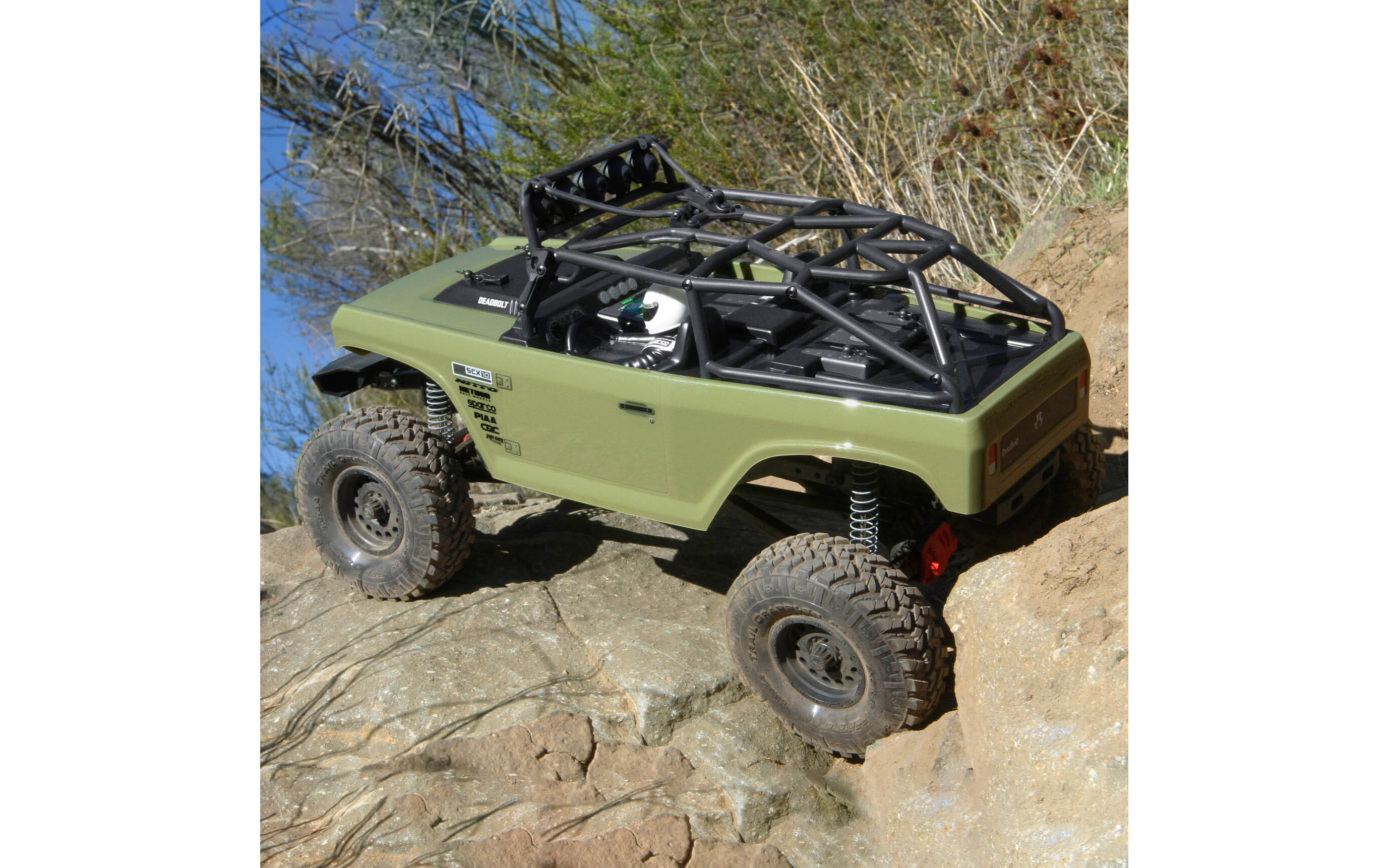 SCX10 II Deadbolt 4X4 Brushed RTR - Axial AXID9066 | kingshobby.com