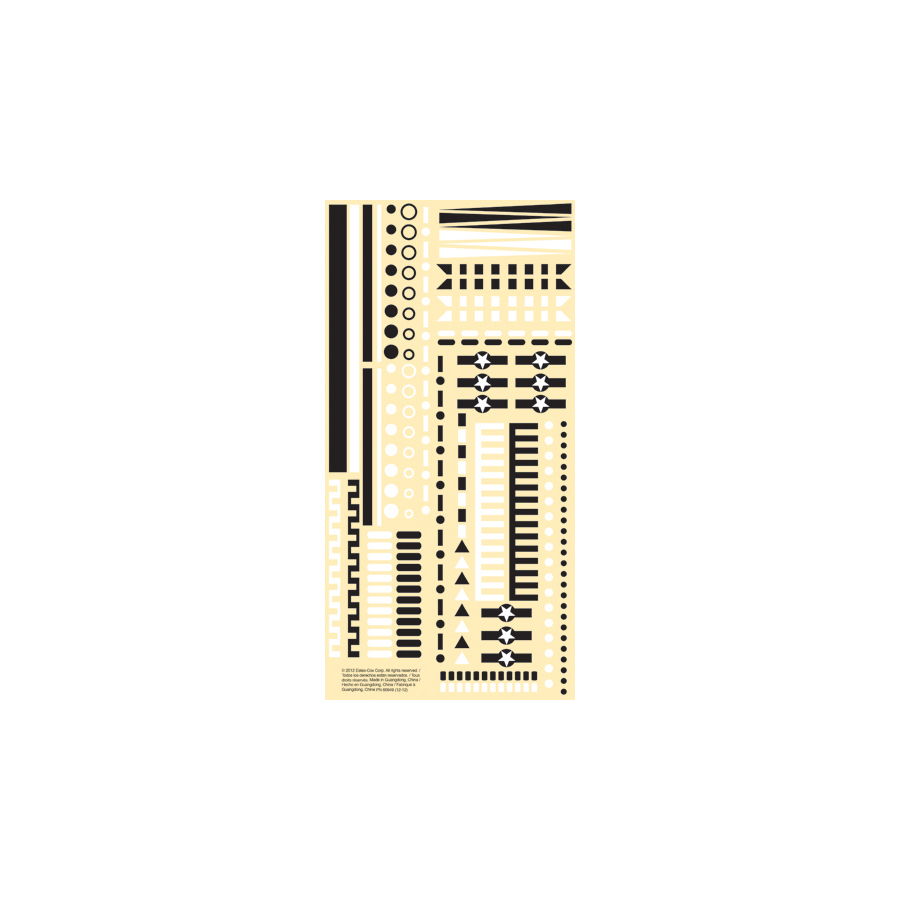 Waterslide Decal Set - Estes 003170 | kingshobby.com