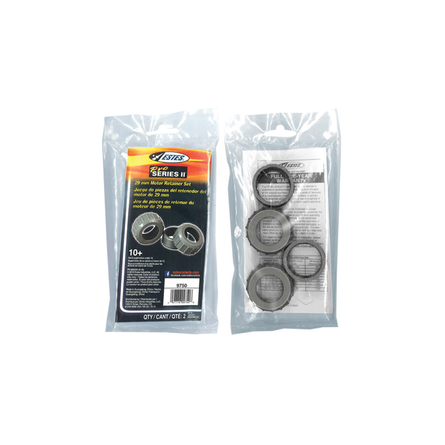 Pro Series II 29 mm Motor Retainer Set - Estes 009750 | kingshobby.com