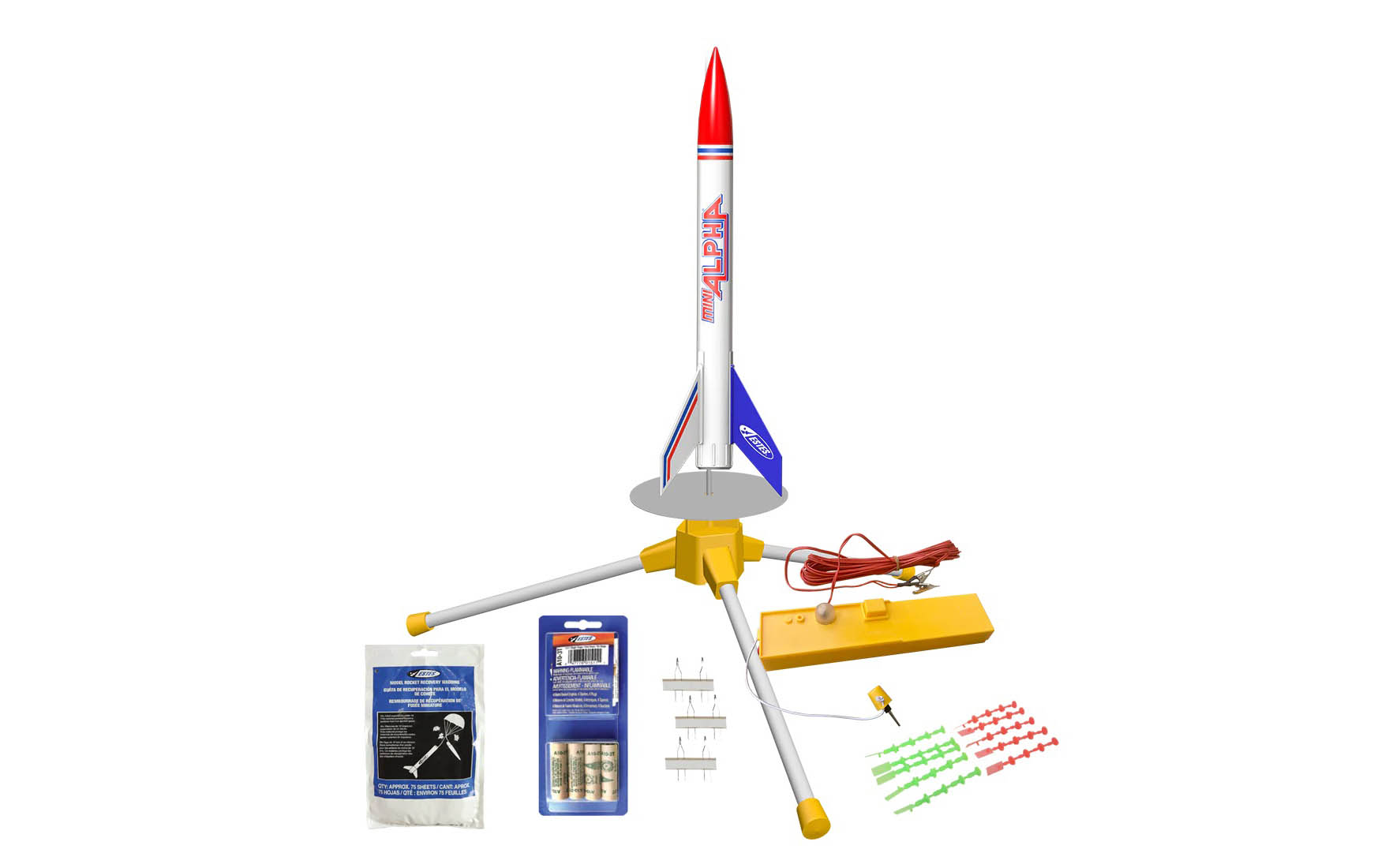 Mini Alpha Starter Set Bundle - Estes 009958 | kingshobby.com