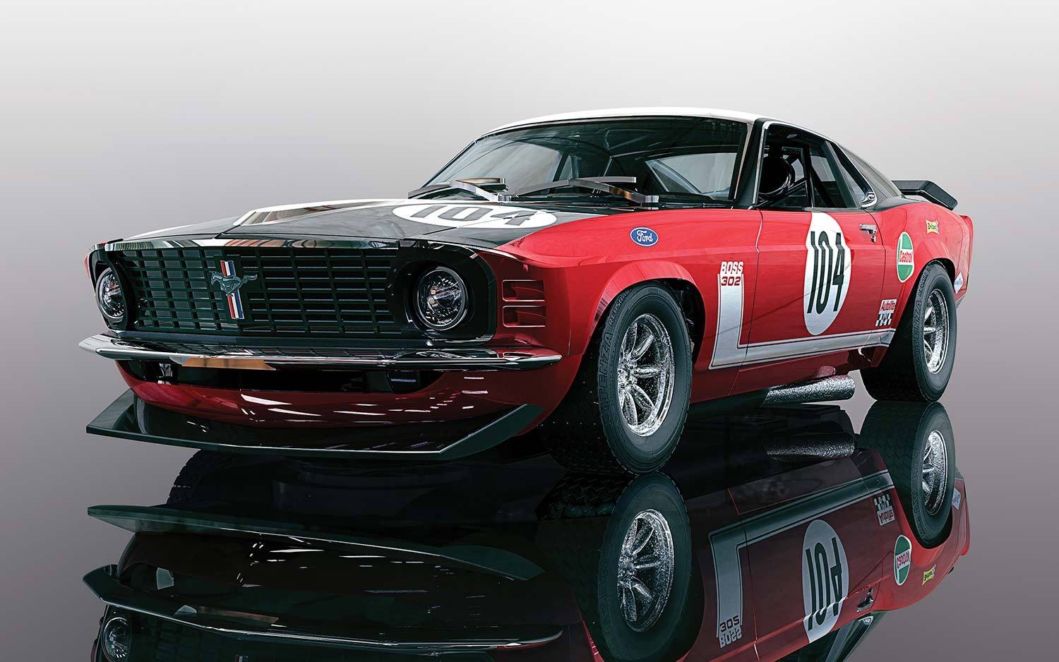 Ford Mustang Boss 302 - British Saloon Car Championship 1970 ...