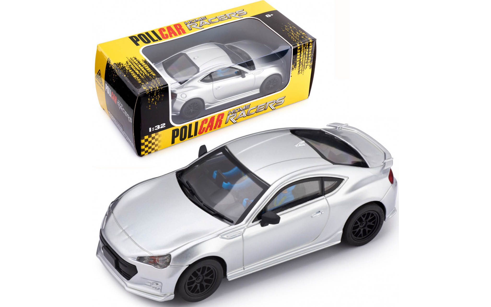 Subaru BRZ - Silver - Policar CT01W | kingshobby.com