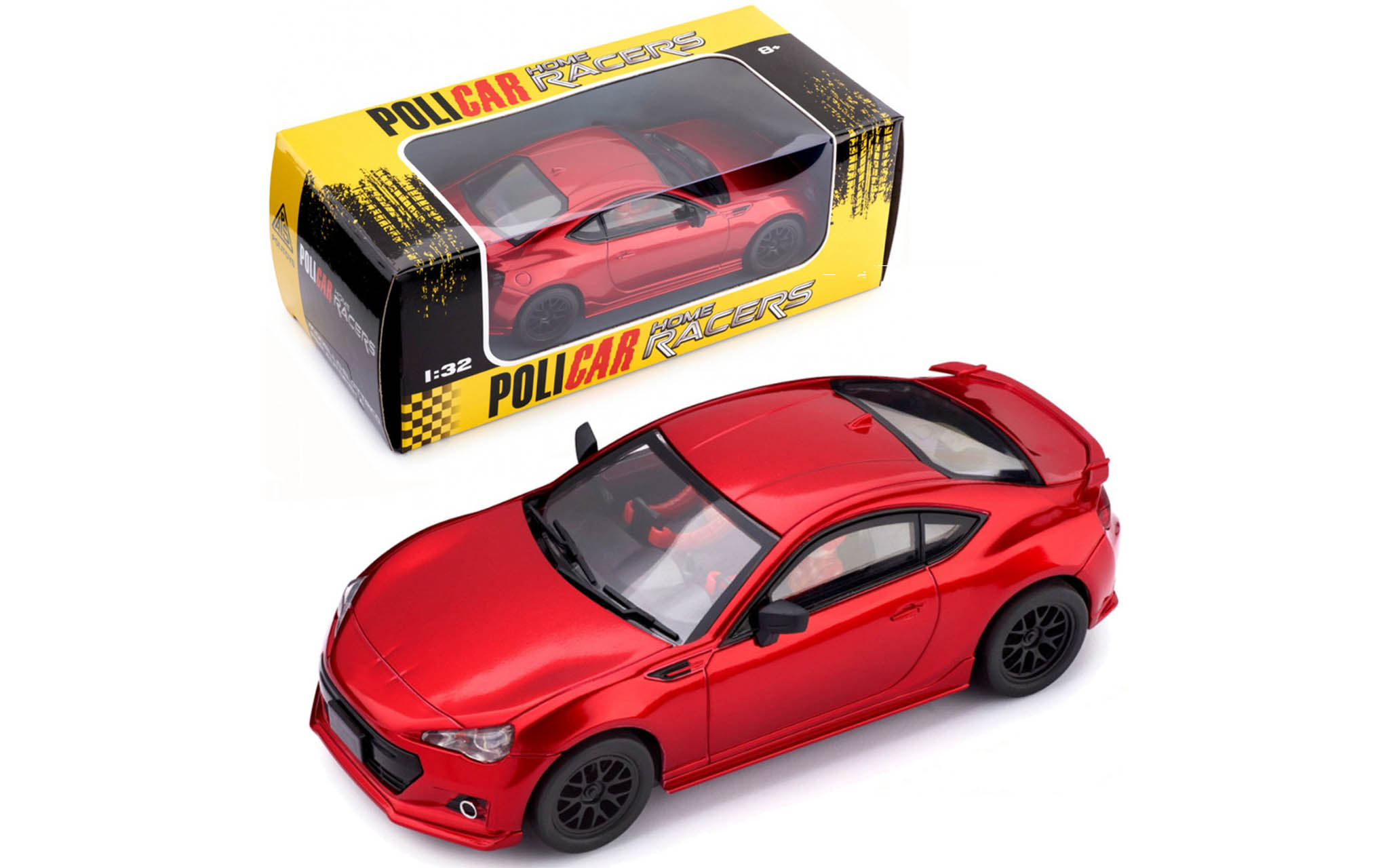 Subaru BRZ - Red - Policar PCT01Y | kingshobby.com