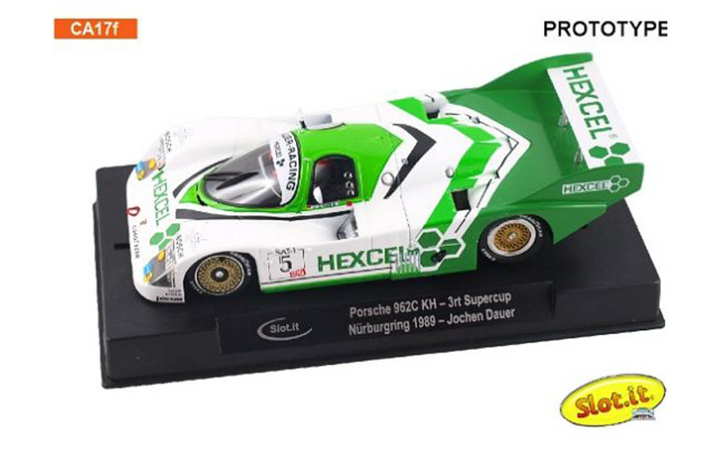 PORSCHE 962C KH - 1989 3rd Supercup Nurburgring - #5 Jochen Dauer ...