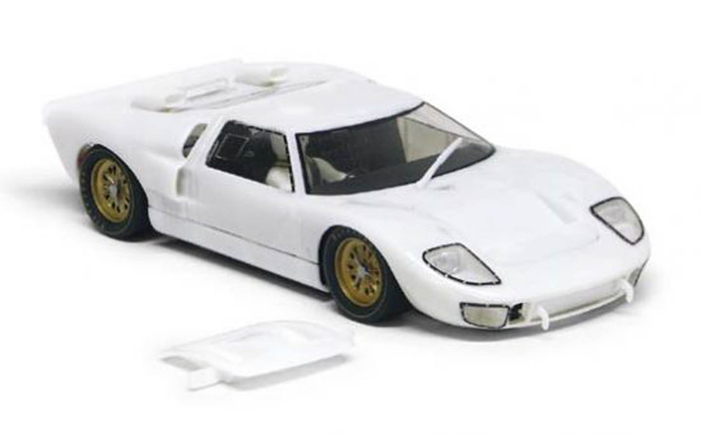 Ford GT40 MK.II - White Kit - Complete Car - Slot-it CA20z1 ...